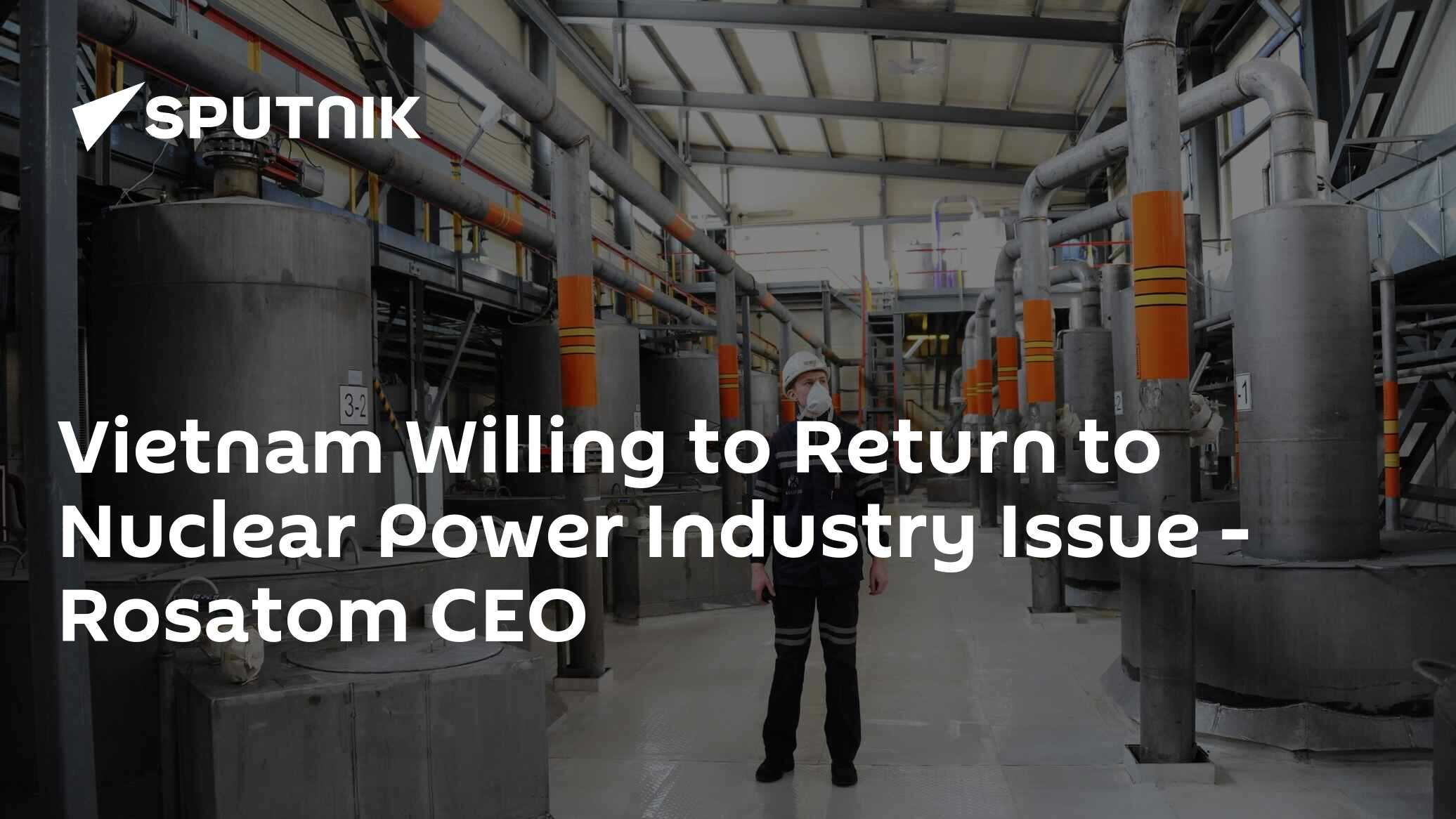 Vietnam Willing to Return to Nuclear Power Industry Issue
