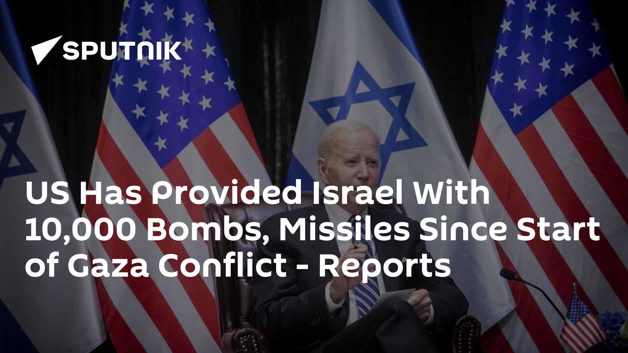 US Has Given Israel 10,000 Bombs Since Oct 7 - Reports
