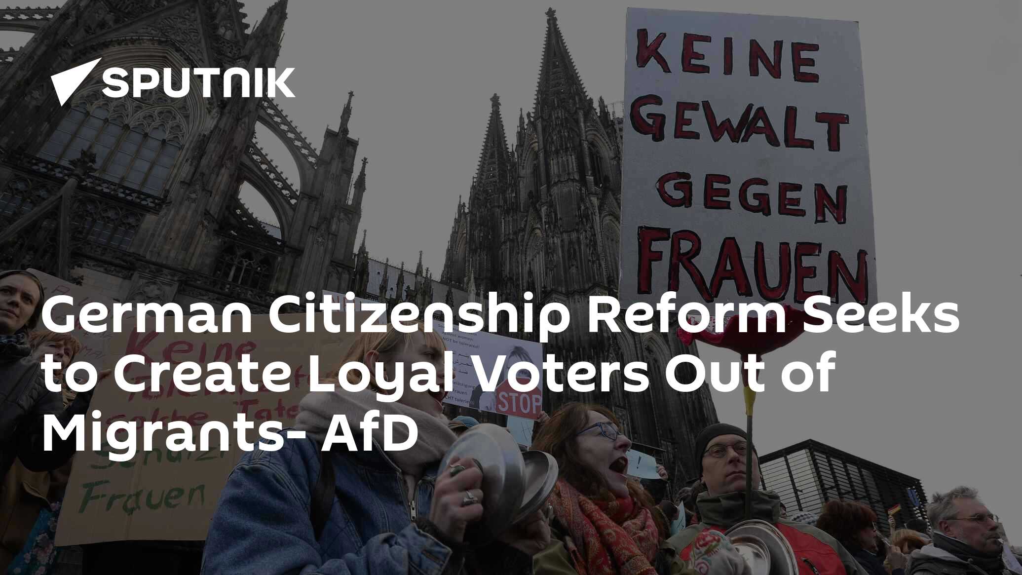 German Citizenship Reform Seeks to Create Loyal Voters Out of Migrants- AfD