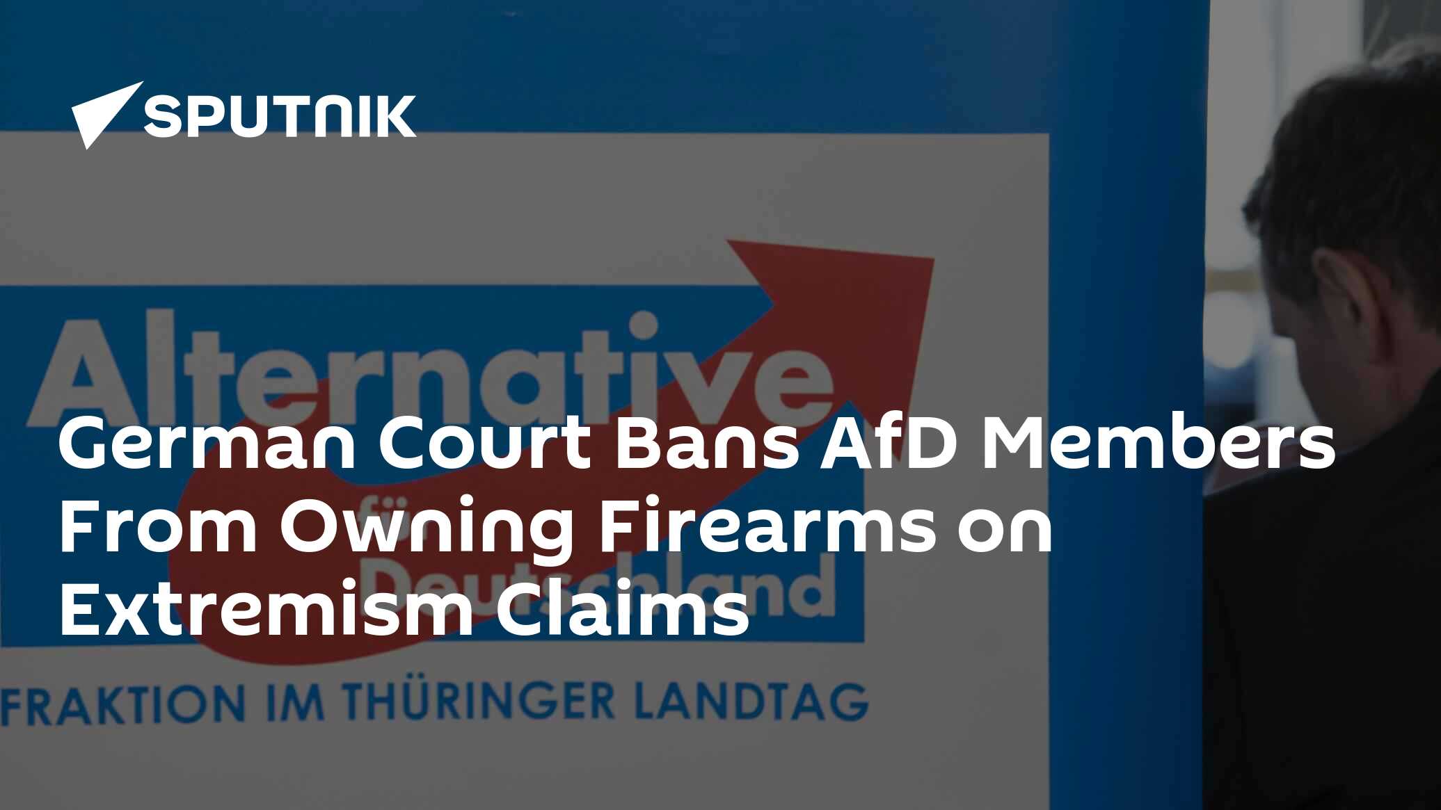 German Court Bans AfD Members From Owning Firearms on Extremism Claims ...