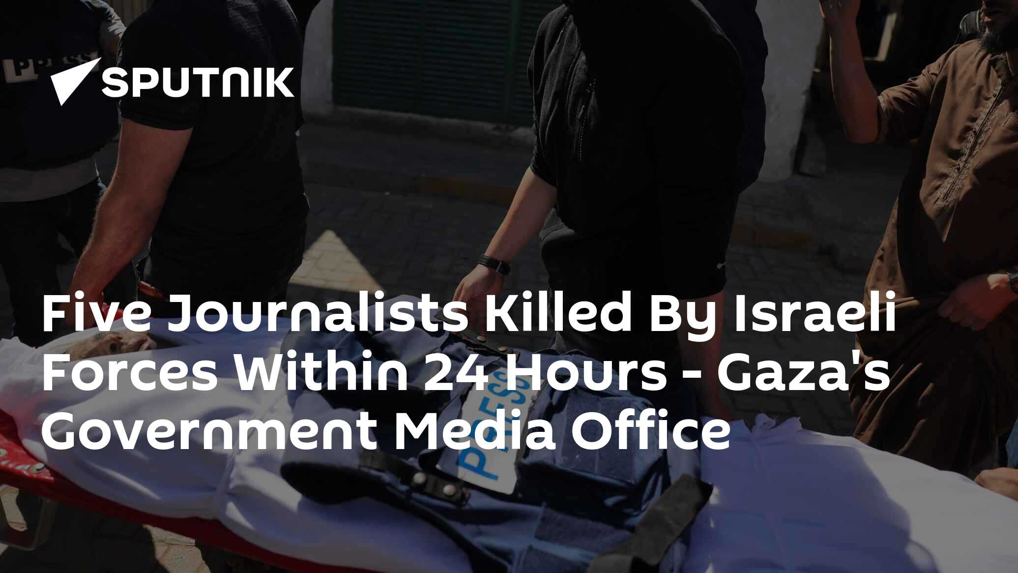Five Journalists Killed By Israeli Forces Within 24 Hours
