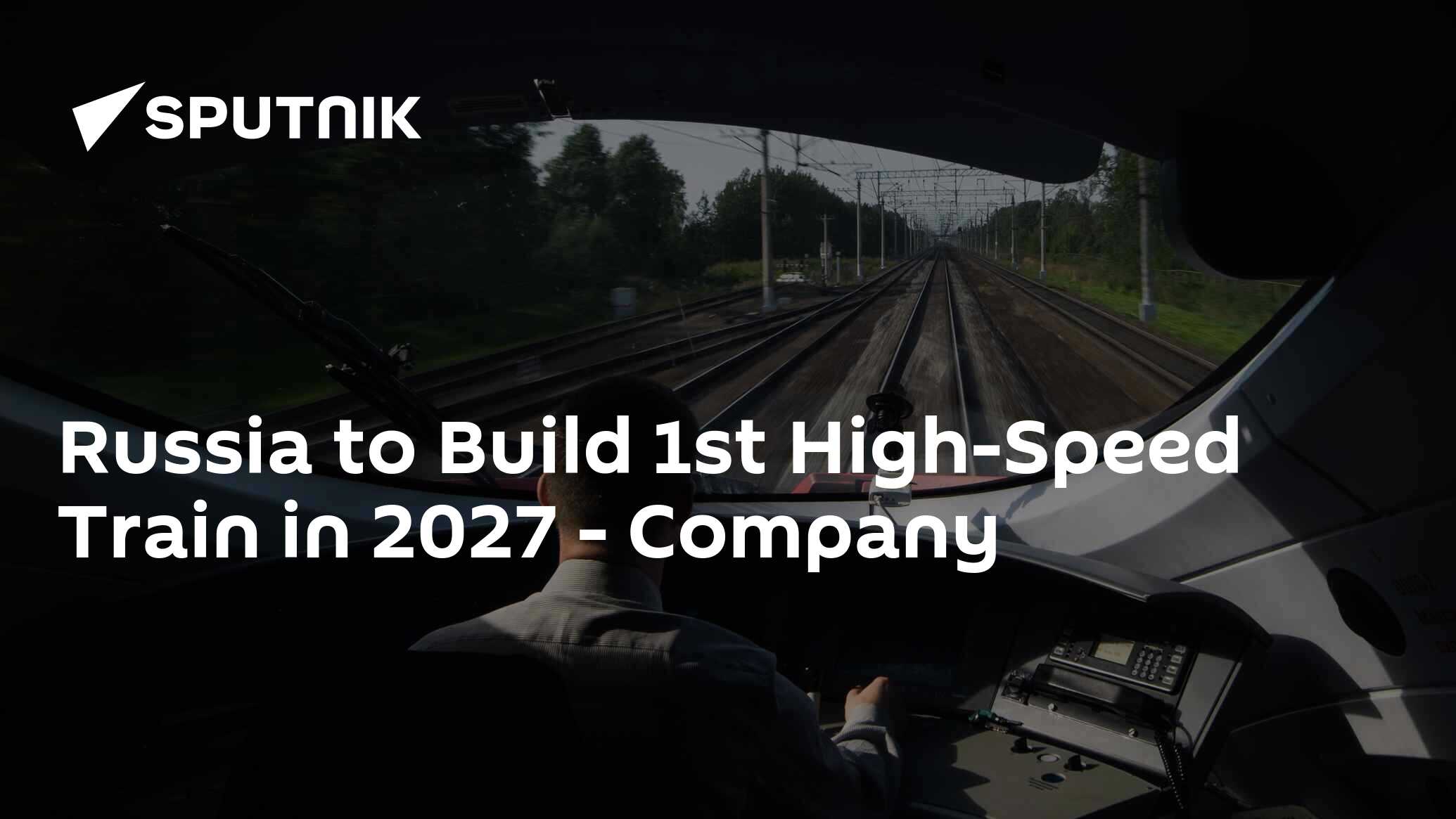 Russia to Build 1st High-Speed Train in 2027 - Company