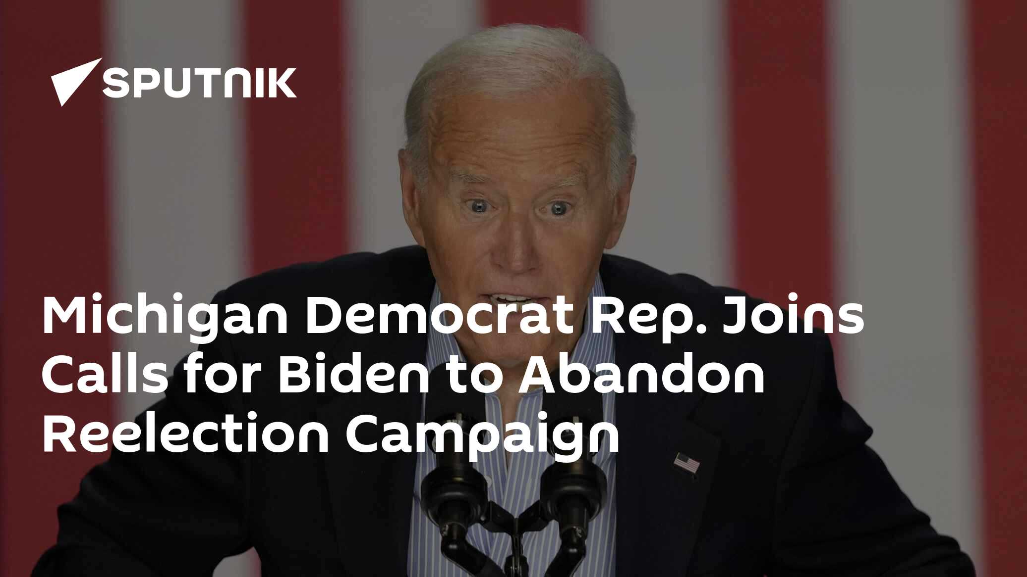 Another Democratic Rep Calls for Biden to Drop Out of Race