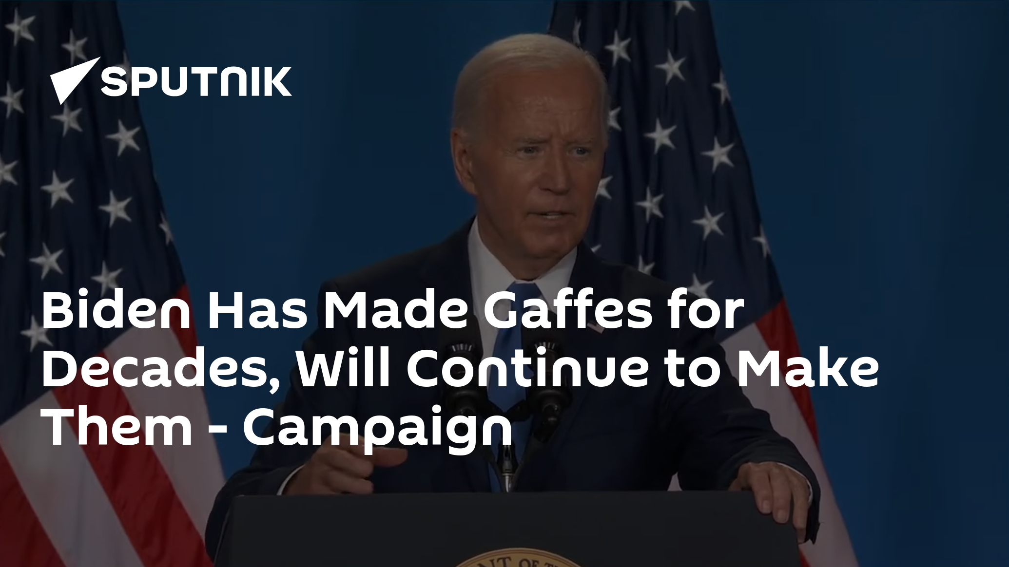 Biden Will Continue to Make Gaffes - Campaign