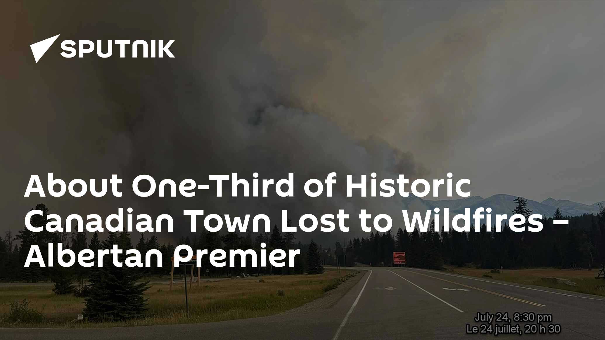 About One-Third of Historic Canadian Town Lost to Wildfires – Albertan ...