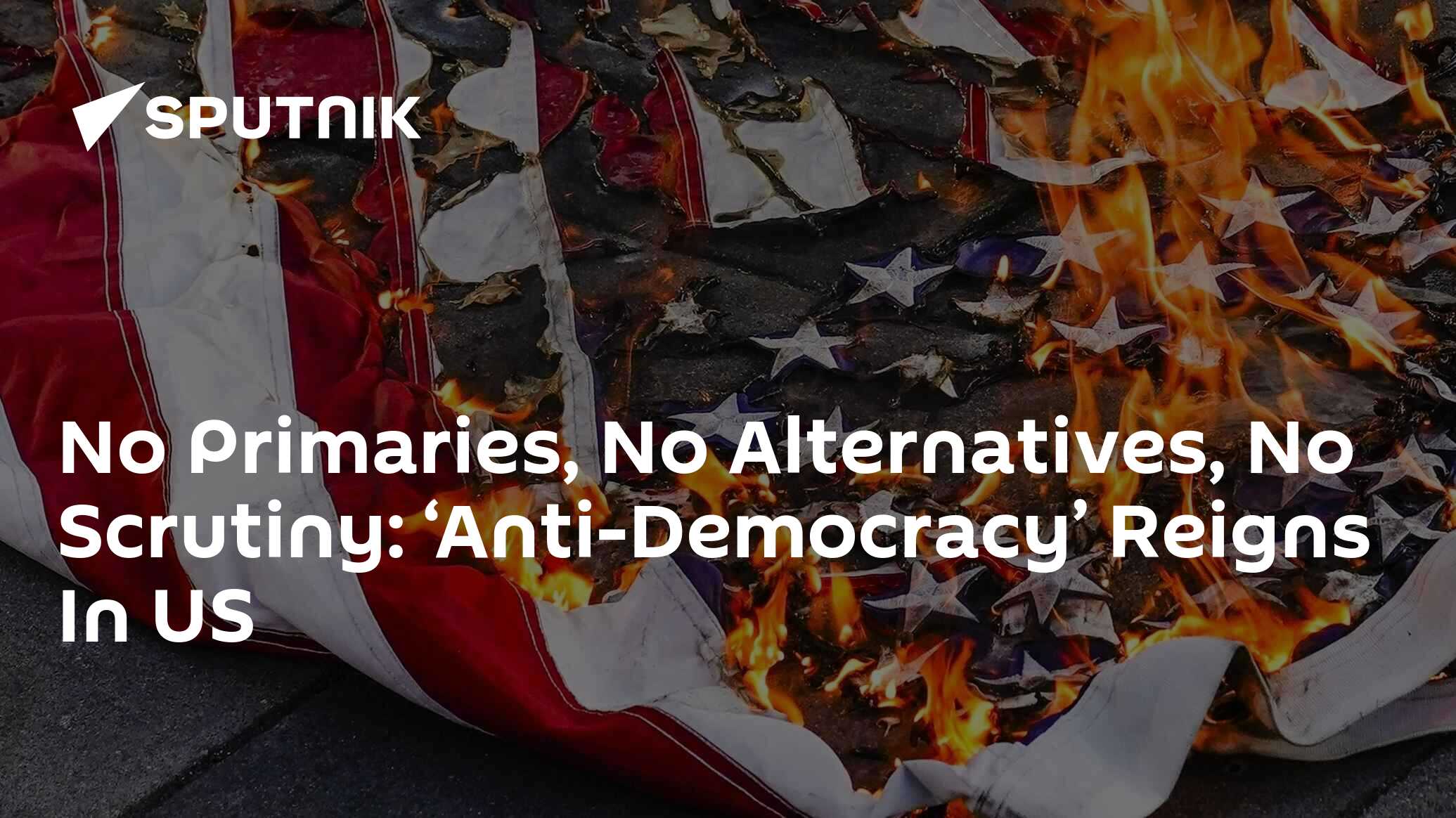 Anti-Democracy Reigns In US