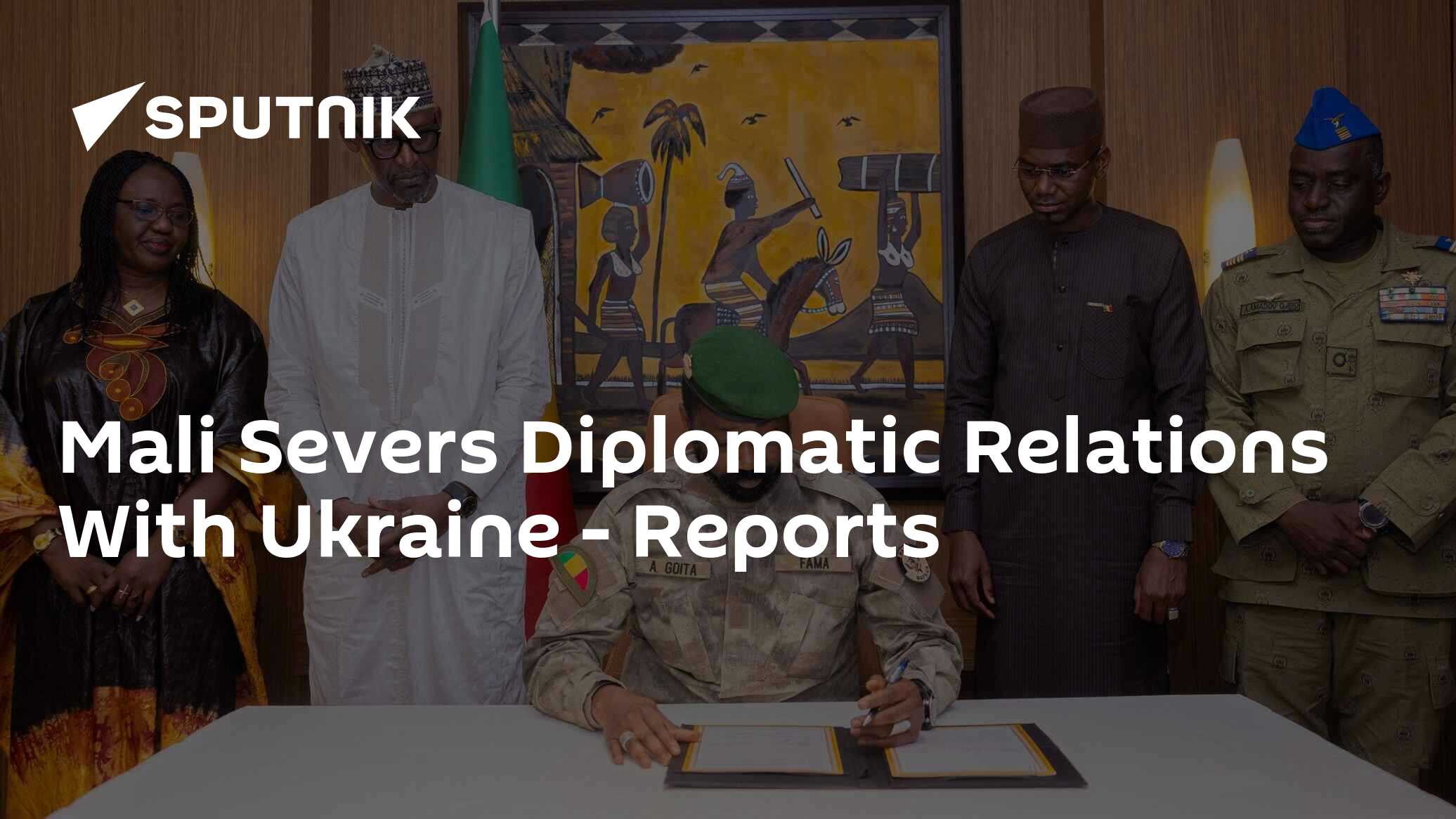 Mali Severs Diplomatic Relations With Ukraine - Reports