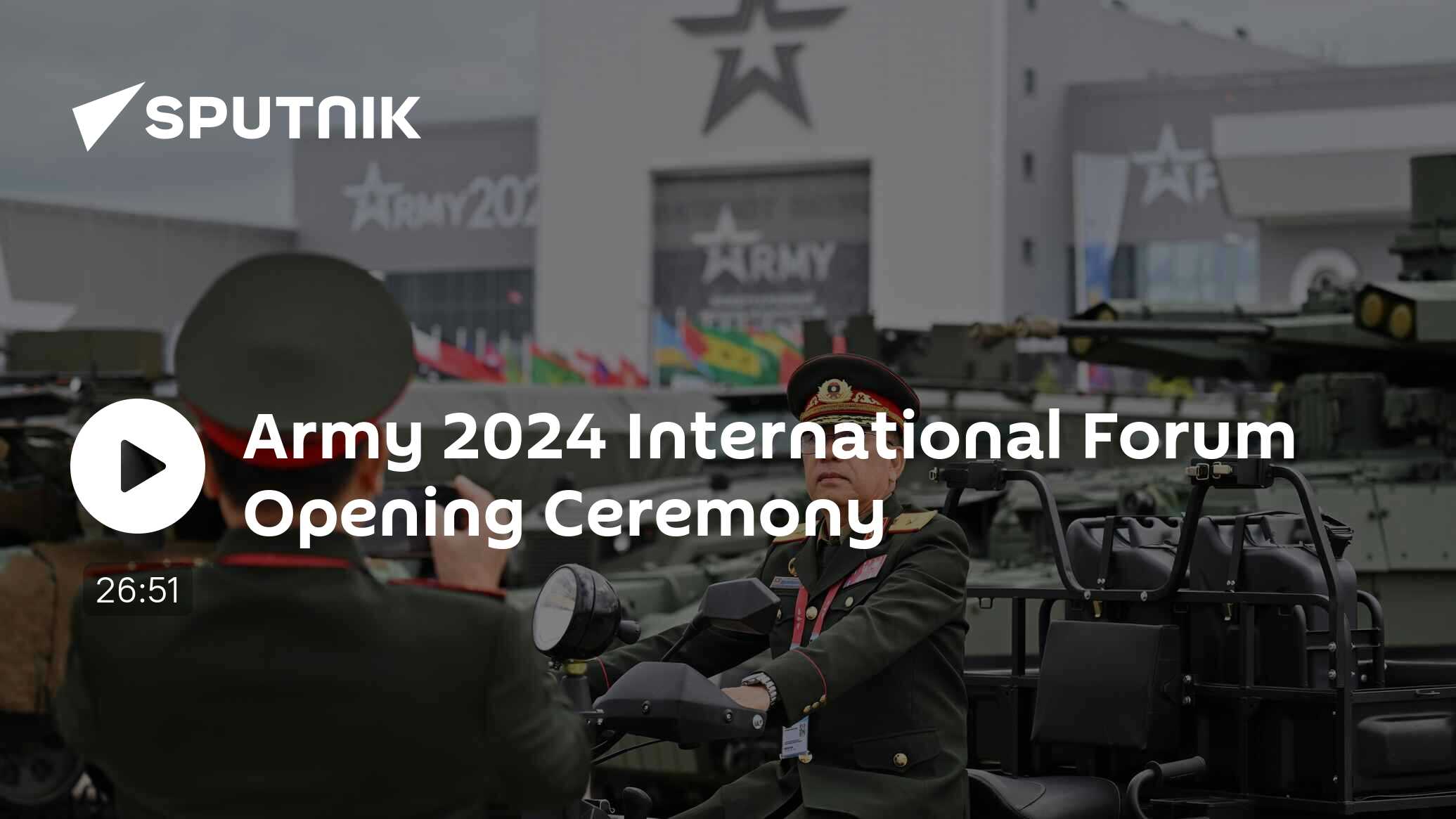 Opening Ceremony of Army-2024 International Forum