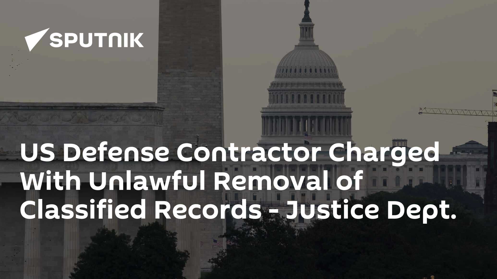 US Defense Contractor Charged With Unlawful Removal of Classified ...