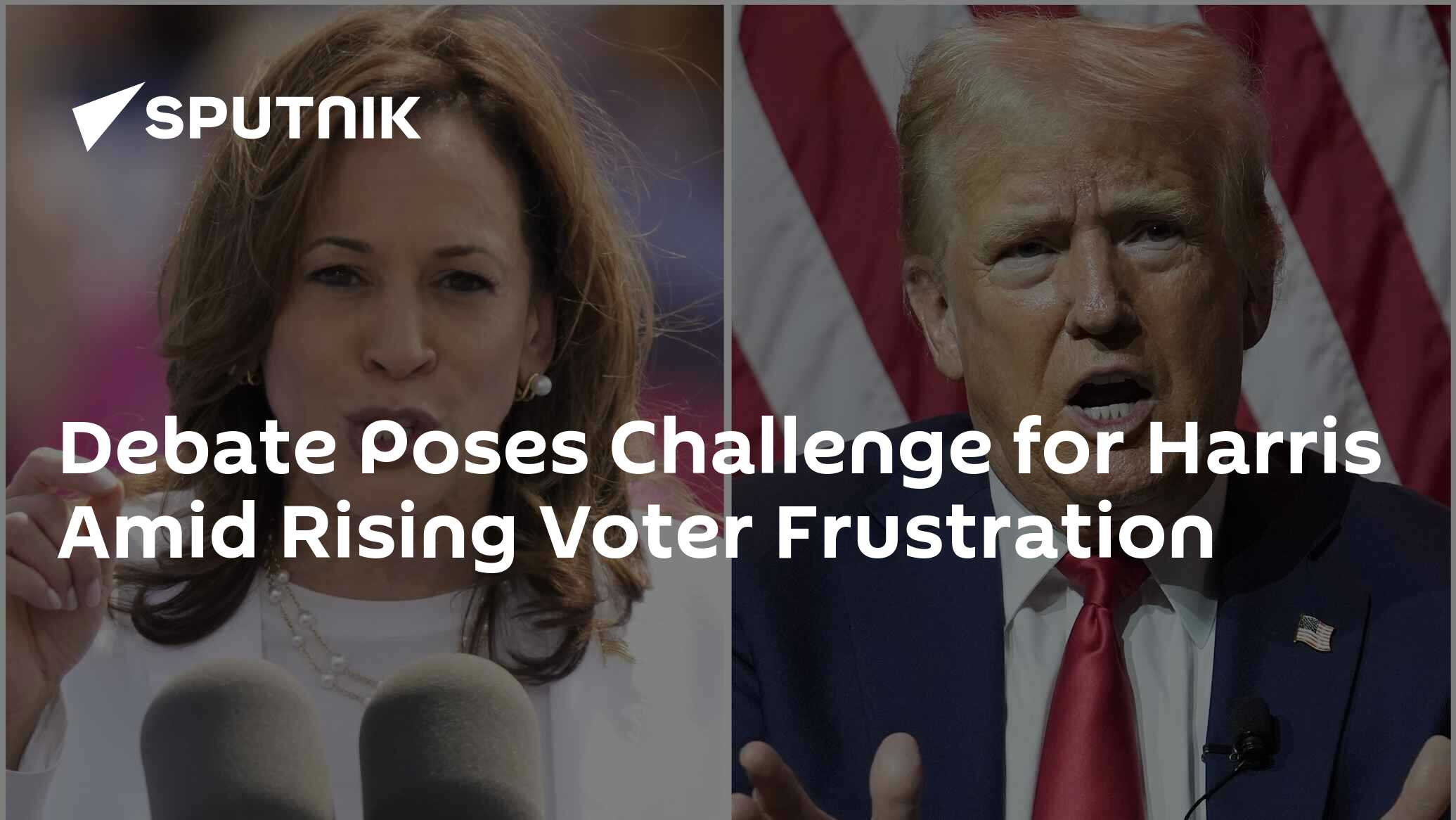 Debate Poses Challenge for Harris Amid Rising Voter Frustration