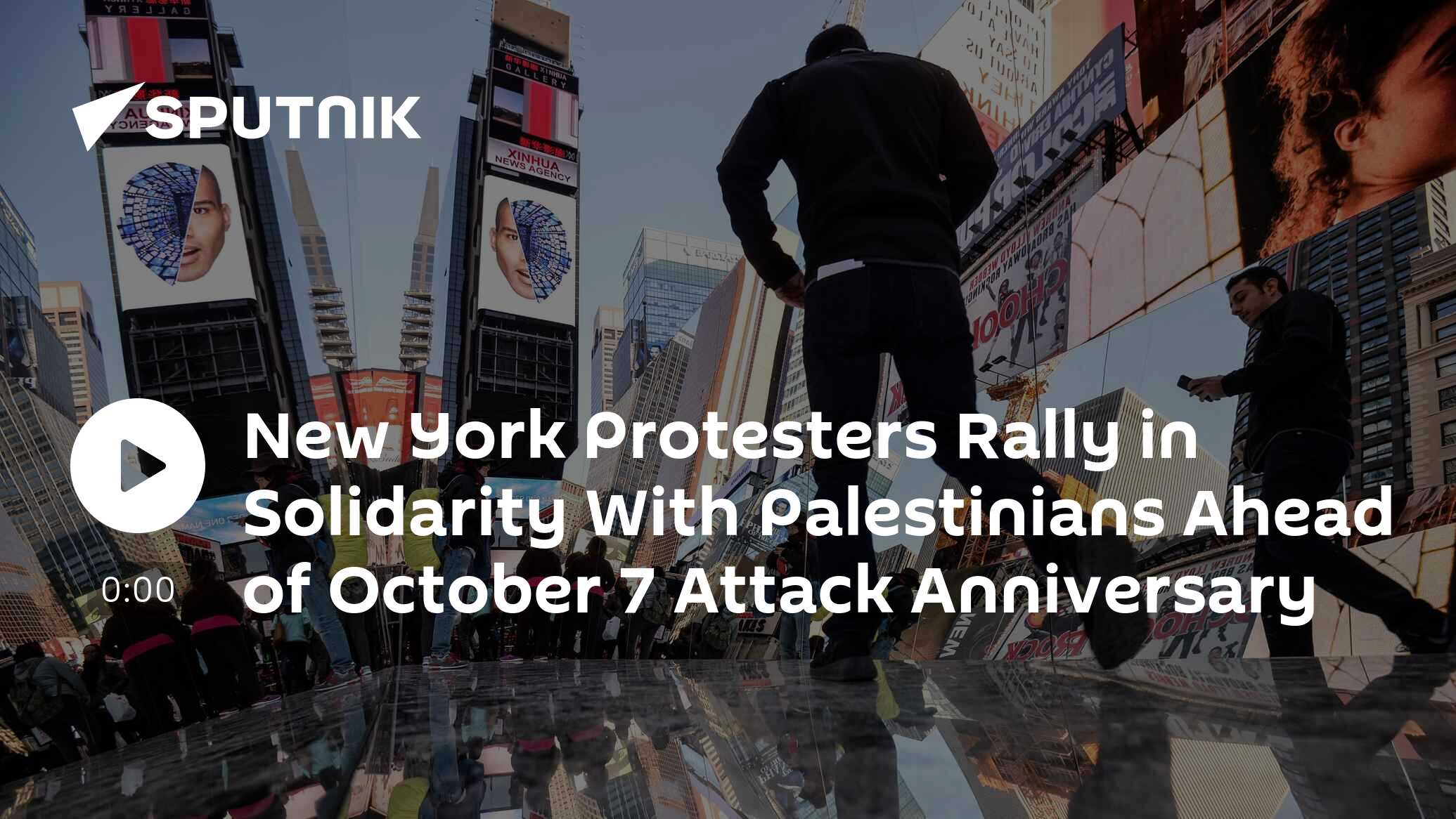 New York Protesters Rally in Solidarity With Palestinians Ahead of ...