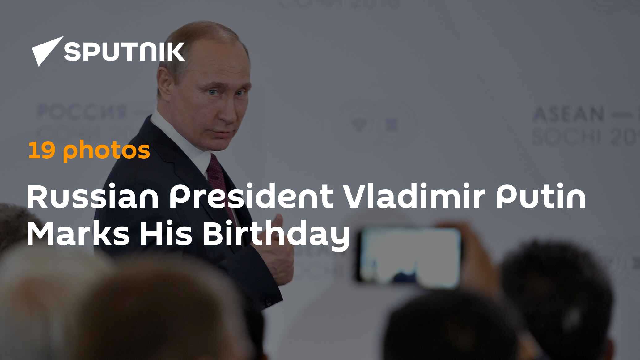 Russian President Vladimir Putin Marks His 72nd Birthday