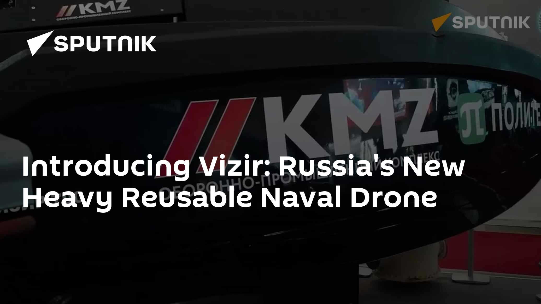 Introducing Vizir: Russia's New Heavy Reusable Naval Drone
