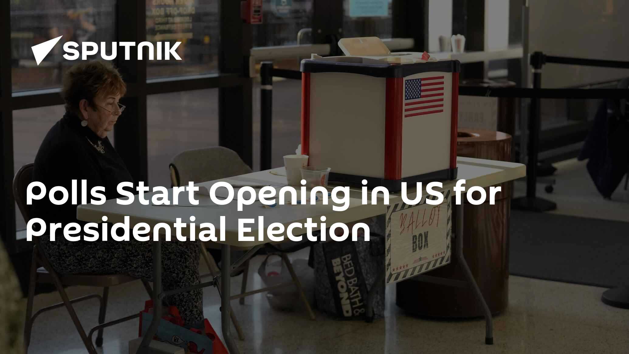 Polls Start Opening in US for Presidential Election - South Africa Today