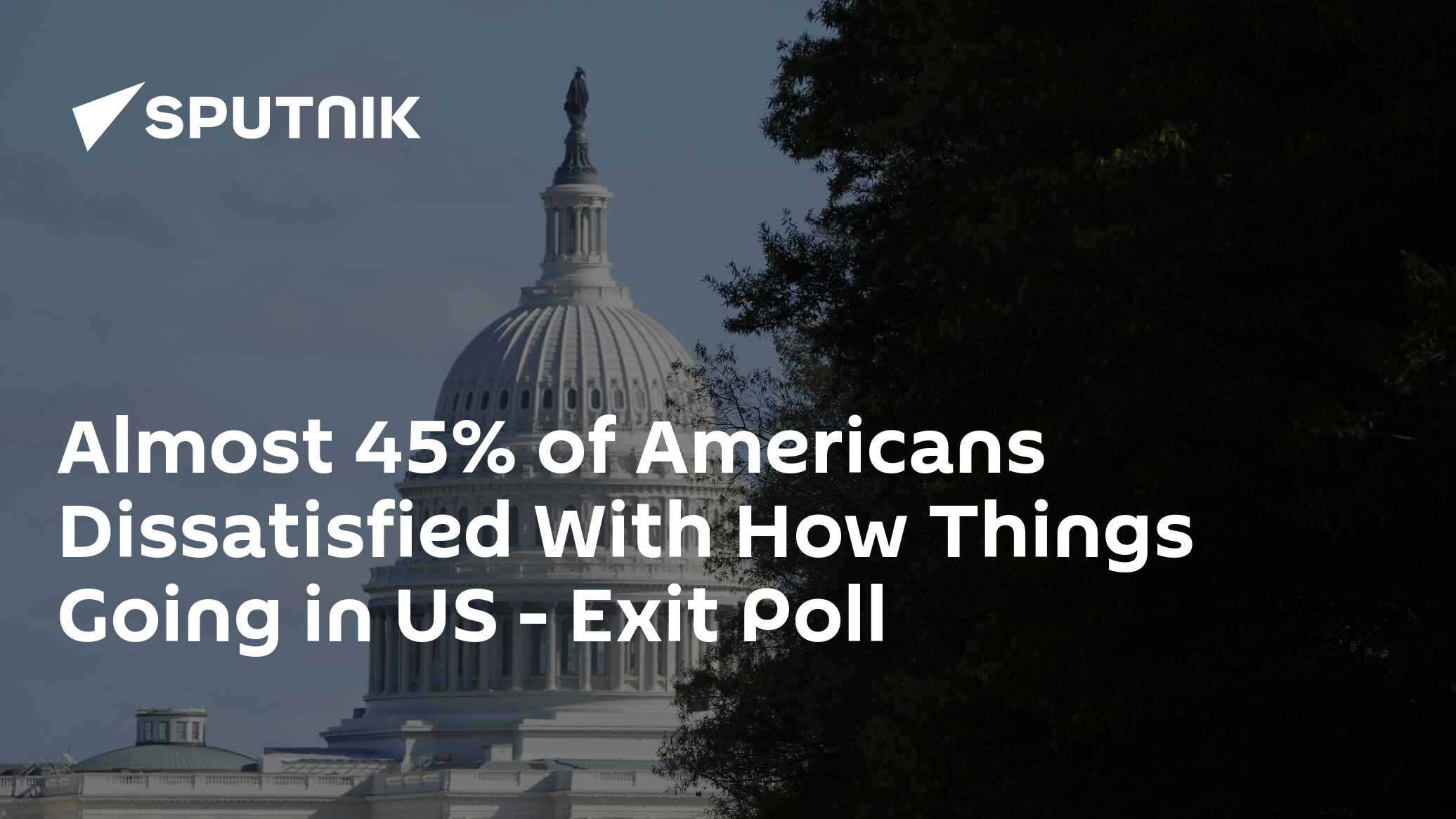 Almost 45% of Americans Dissatisfied With How Things Going in US - CNN ...