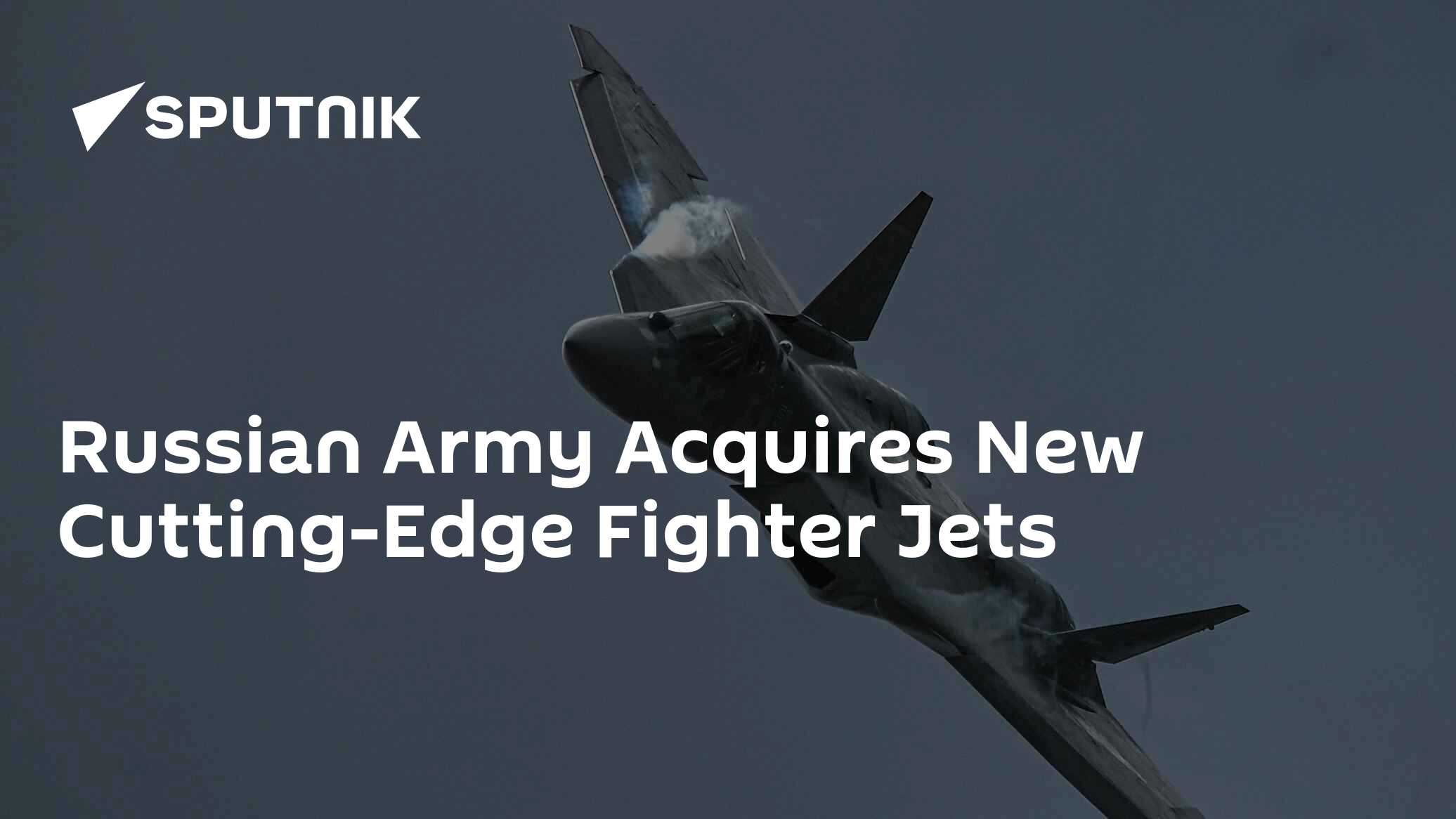 New Cutting-Edge Fighter Jets Delivered to Russian Ministry of Defense