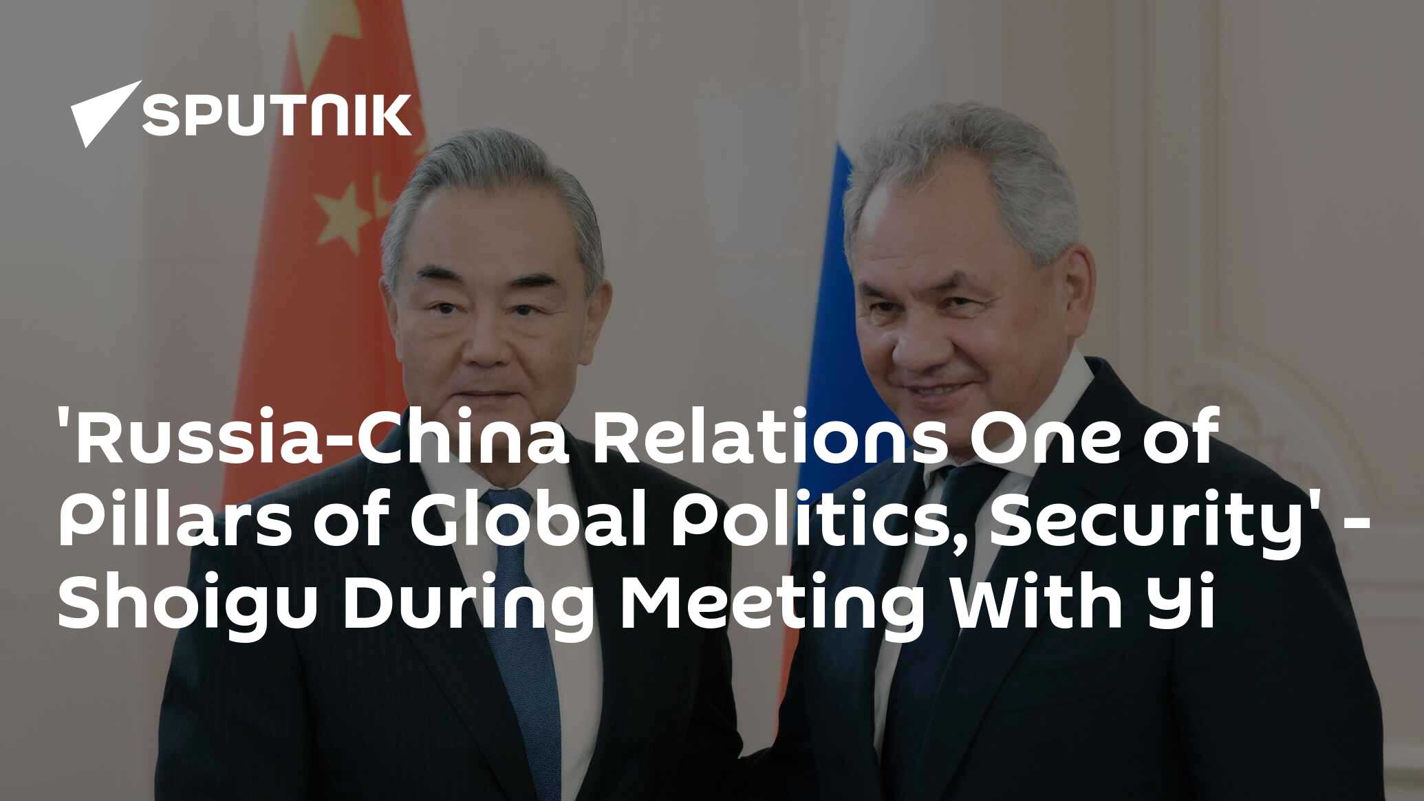 Russia and China to Hold Crucial Talks After Putin Touts Bilateral Ties