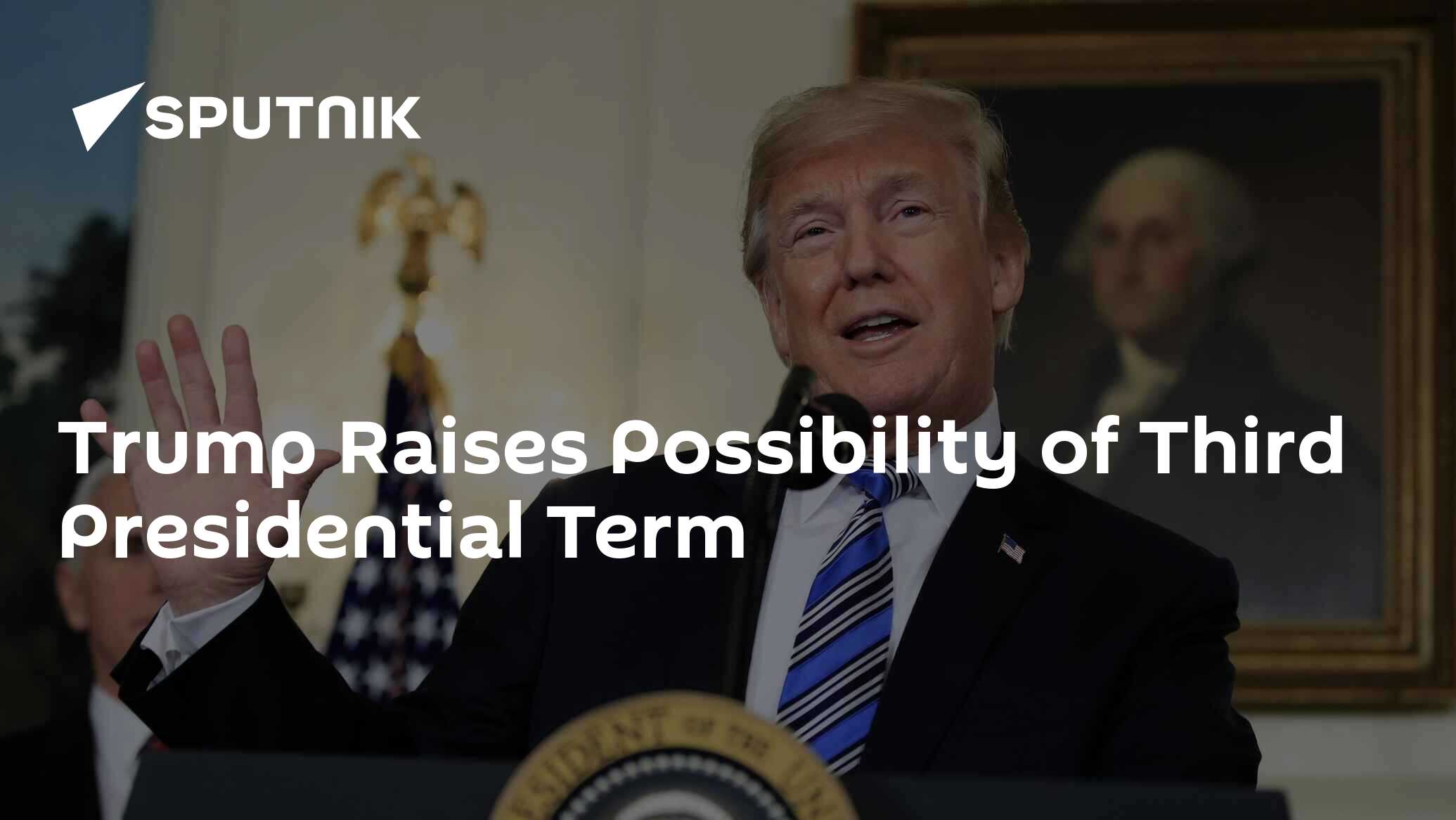 Trump Raises Possibility of Third Presidential Term - South Africa Today