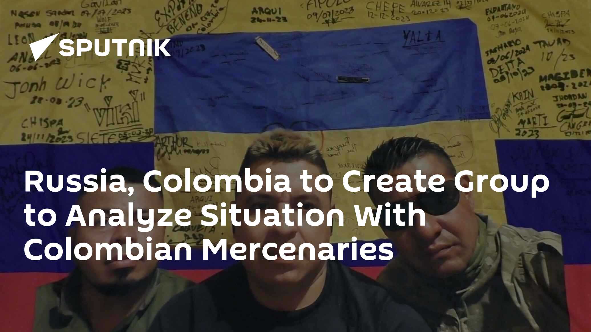 Russia, Colombia to Create Group to Analyze Situation With Colombian ...