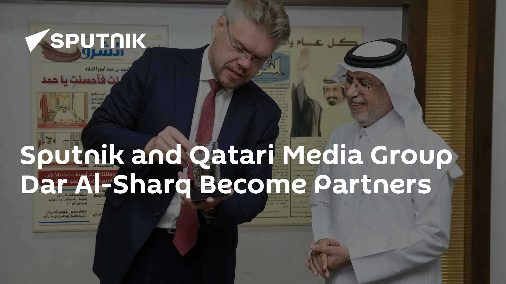 Sputnik and Qatari Media Group Dar Al-Sharq Become Partners