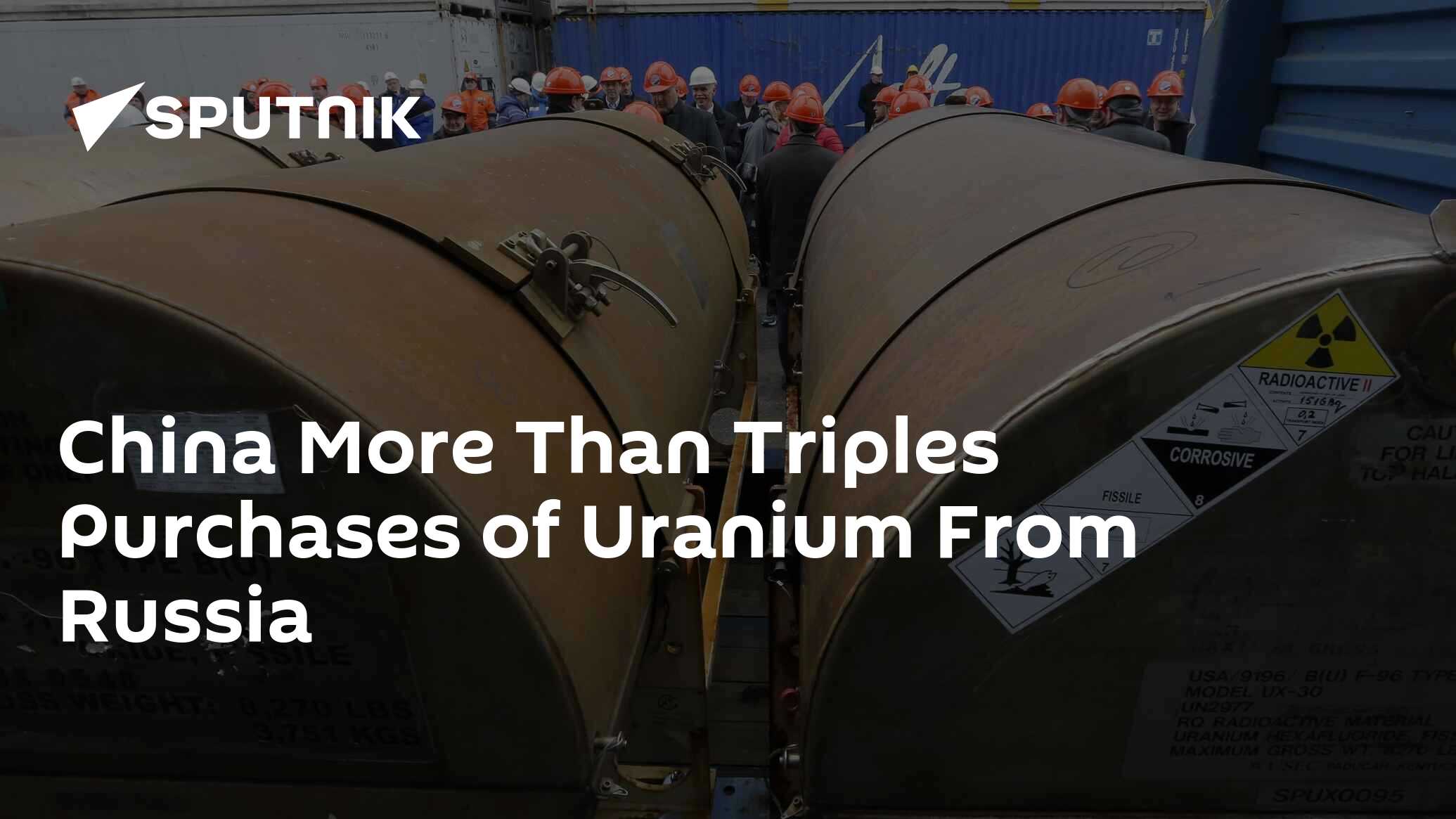 China More Than Triples Purchases of Uranium From Russia - South Africa ...