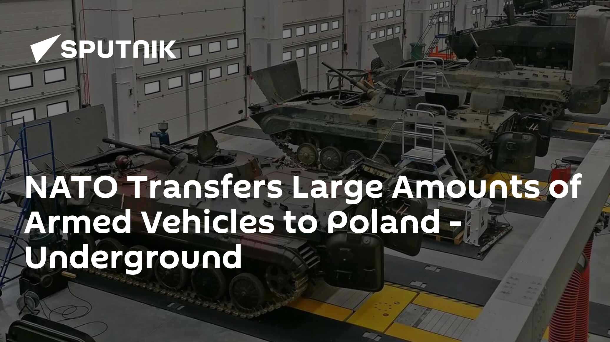 NATO Transfers Large Amounts of Armed Vehicles to Poland - Underground