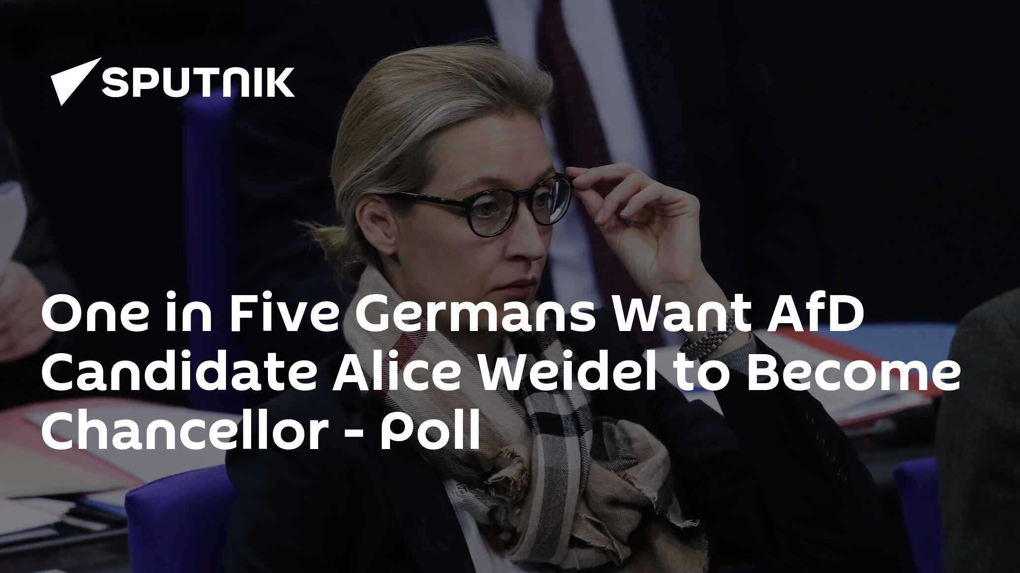 One in Five Germans Want AfD Candidate Alice Weidel to Become ...
