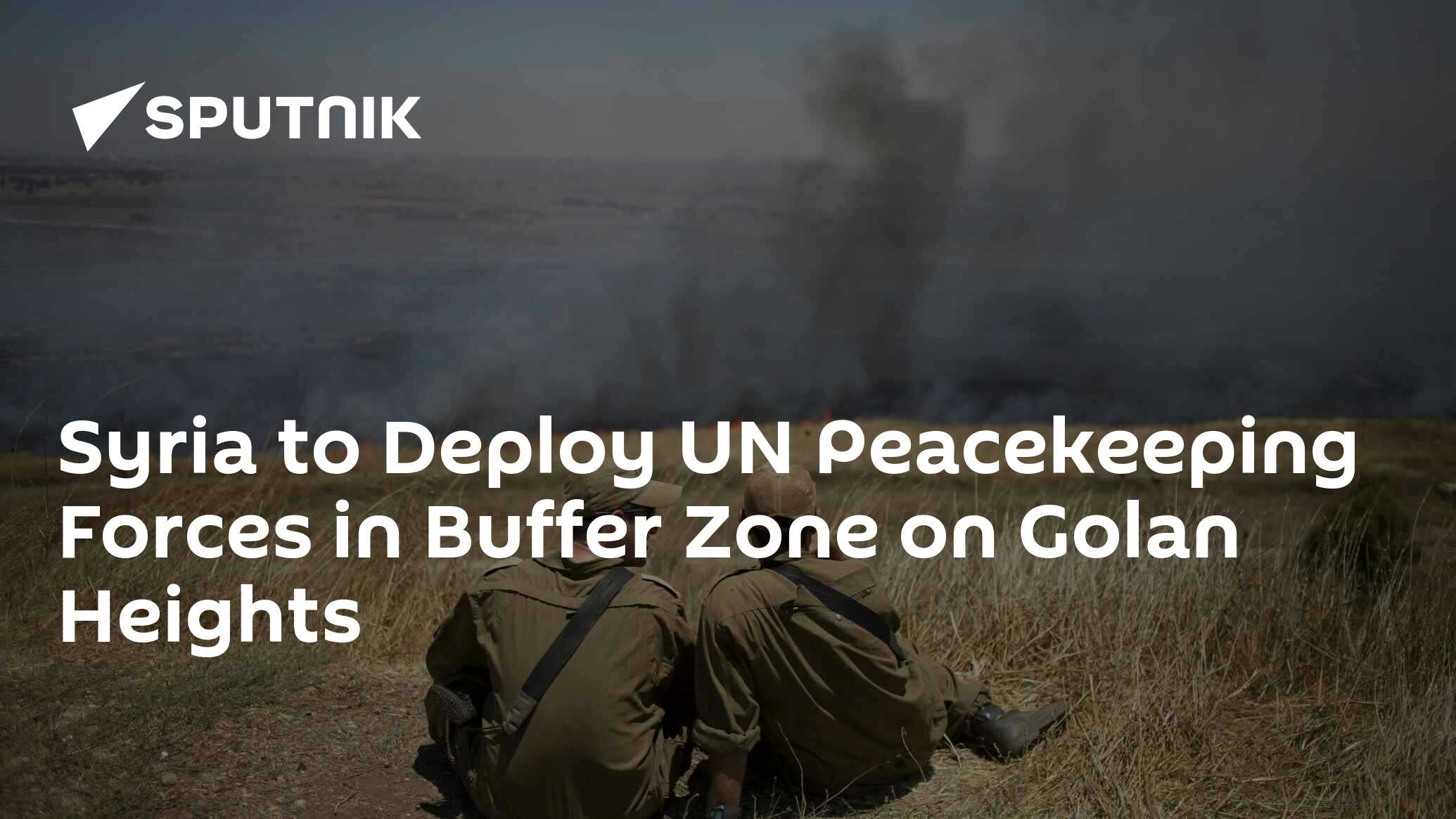 Syria to Deploy UN Peacekeeping Forces in Buffer Zone on Golan Heights ...