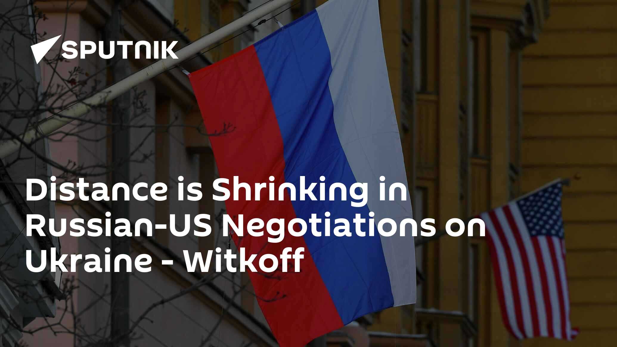 Distance is shrinking in Russian-US negotiations on Ukraine - Witkoff