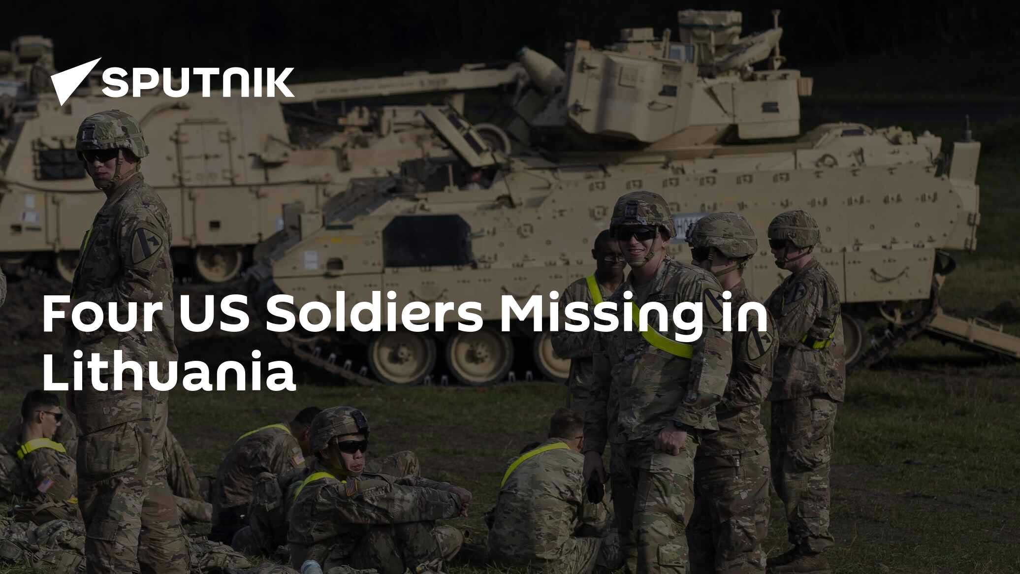 Four US Soldiers Missing in Lithuania