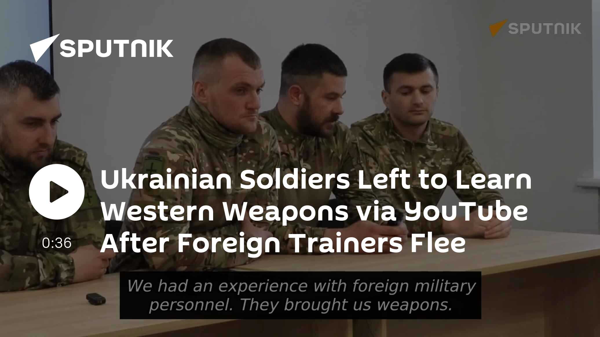 Ukrainian Soldiers Left to Learn Western Weapons via YouTube After ...