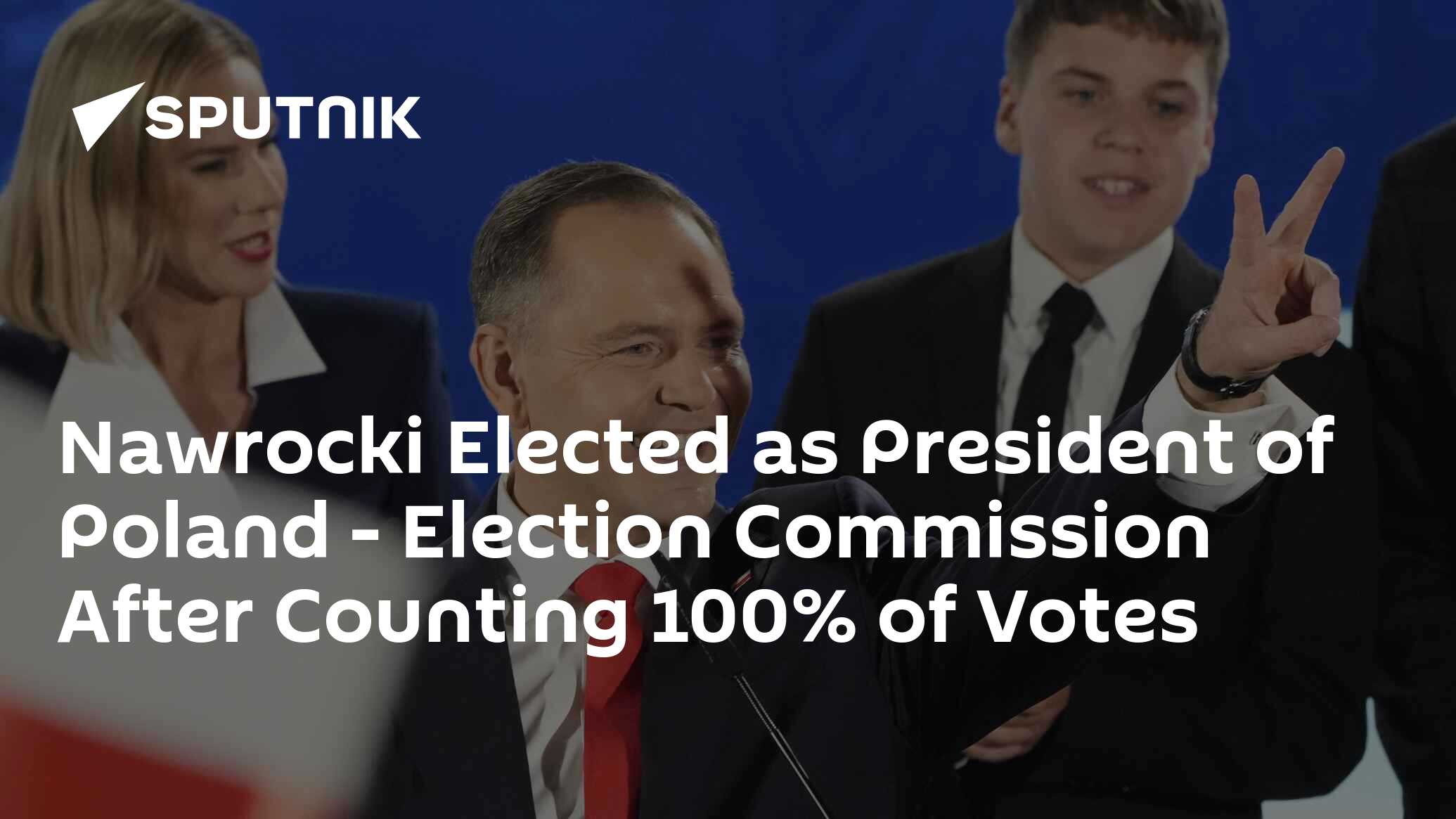 Nawrocki Elected as President of Poland - Election Commission After ...