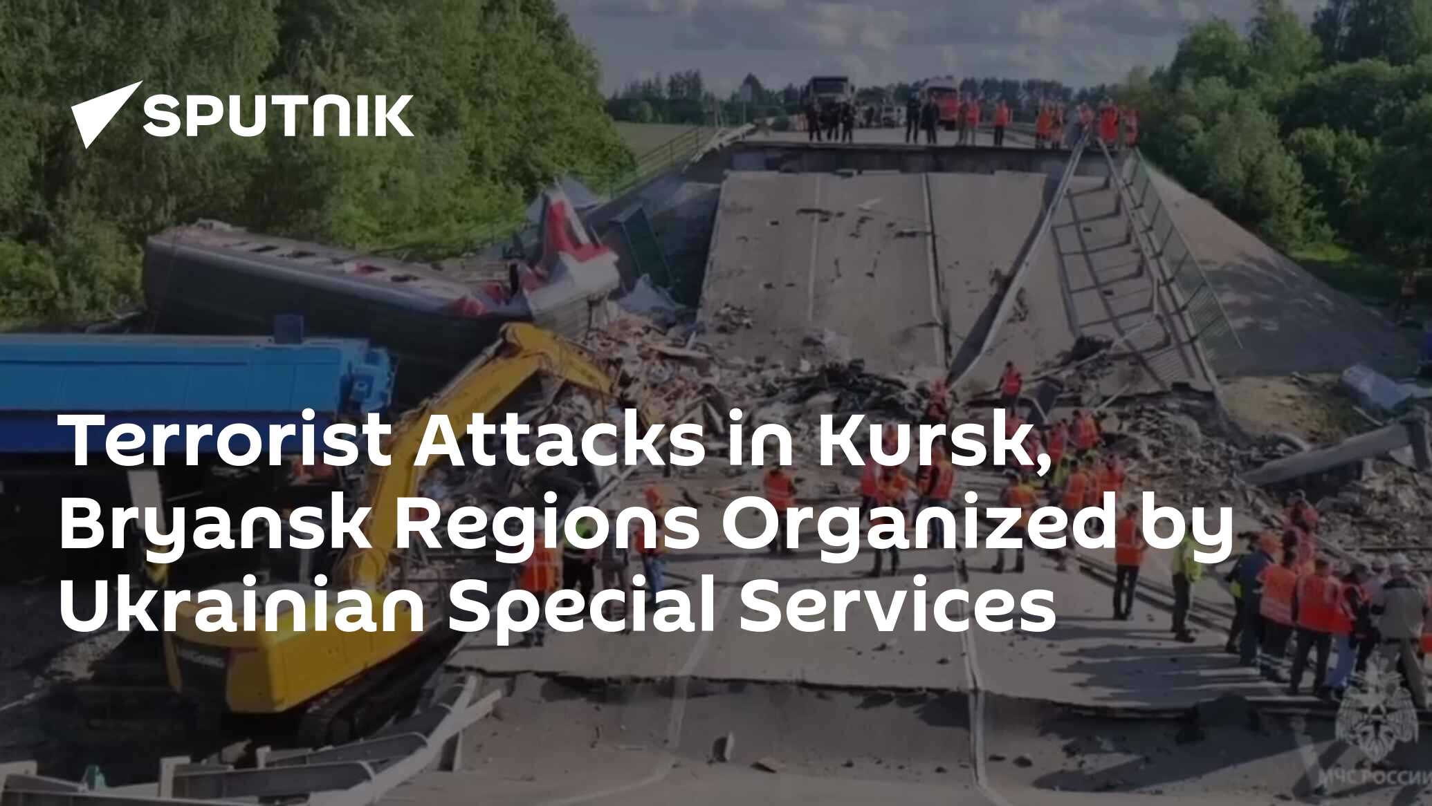 Terrorist Attacks in Kursk, Bryansk Regions Organized by Ukrainian Special Services - 04.06.2025 ...