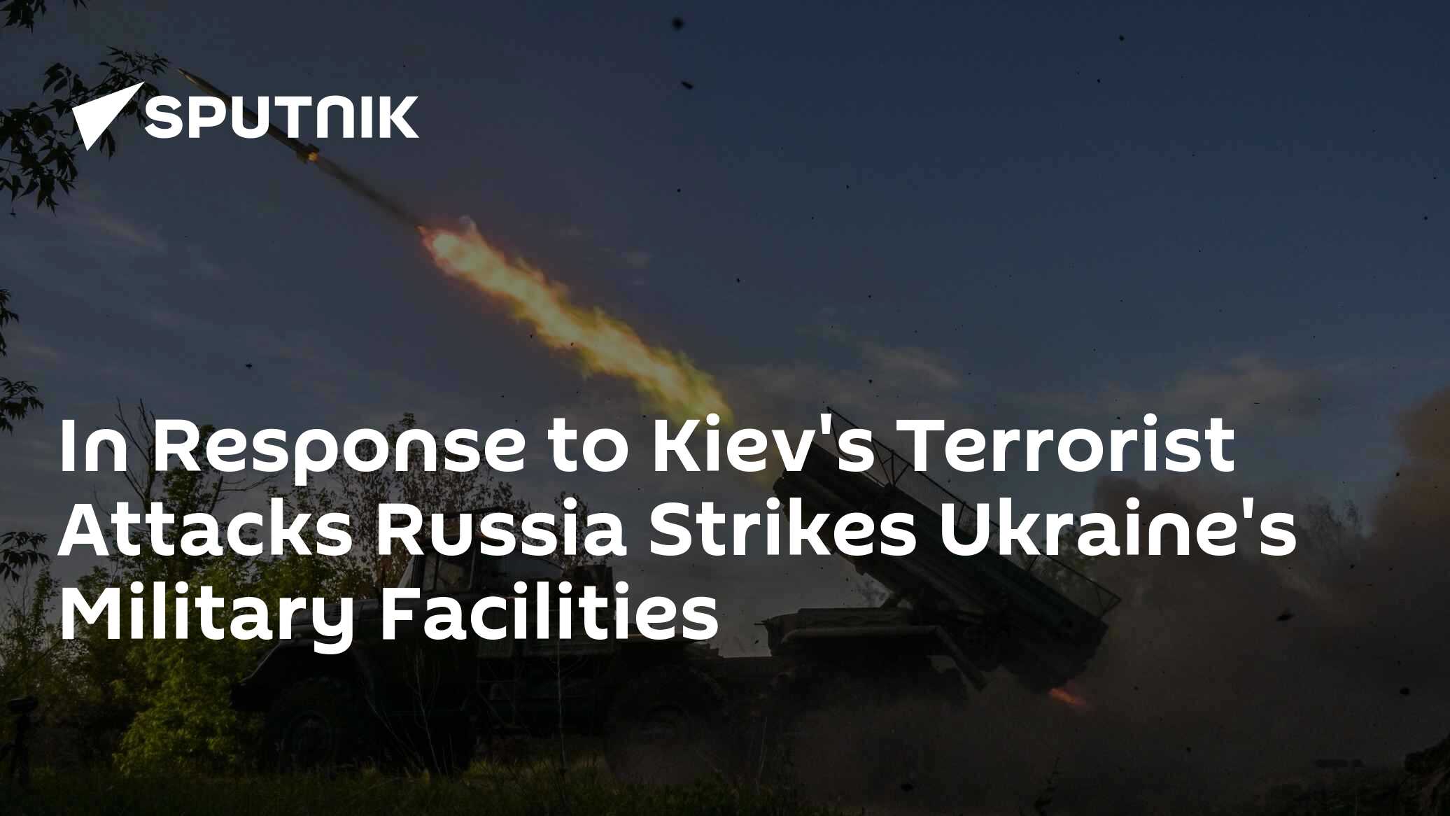 In Response to Kiev's Terrorist Attacks Russia Strikes Ukraine's ...