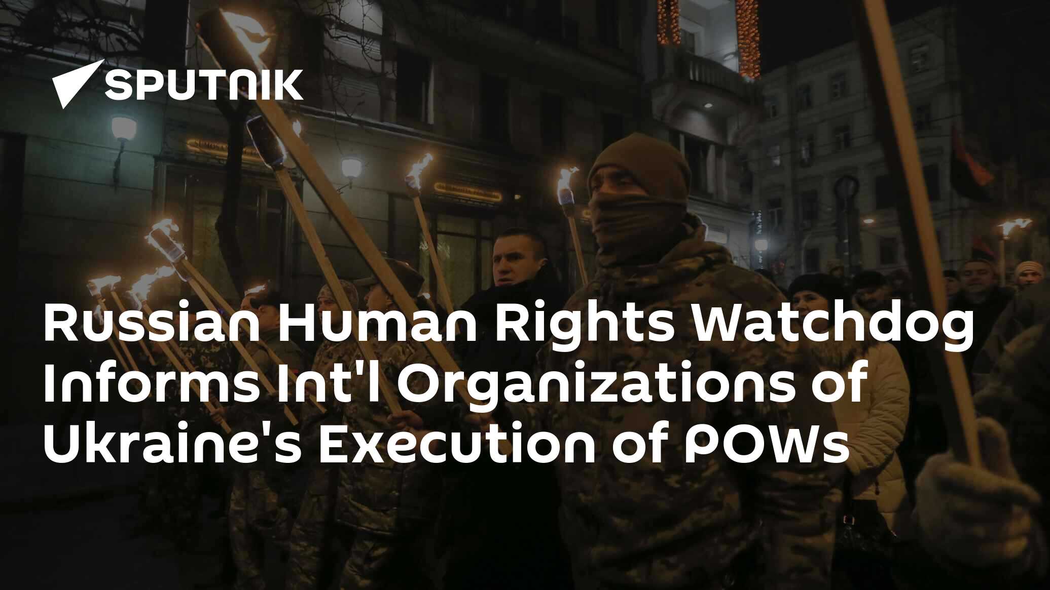 Russian Human Rights Watchdog Informed Int'l Organizations of Russian ...