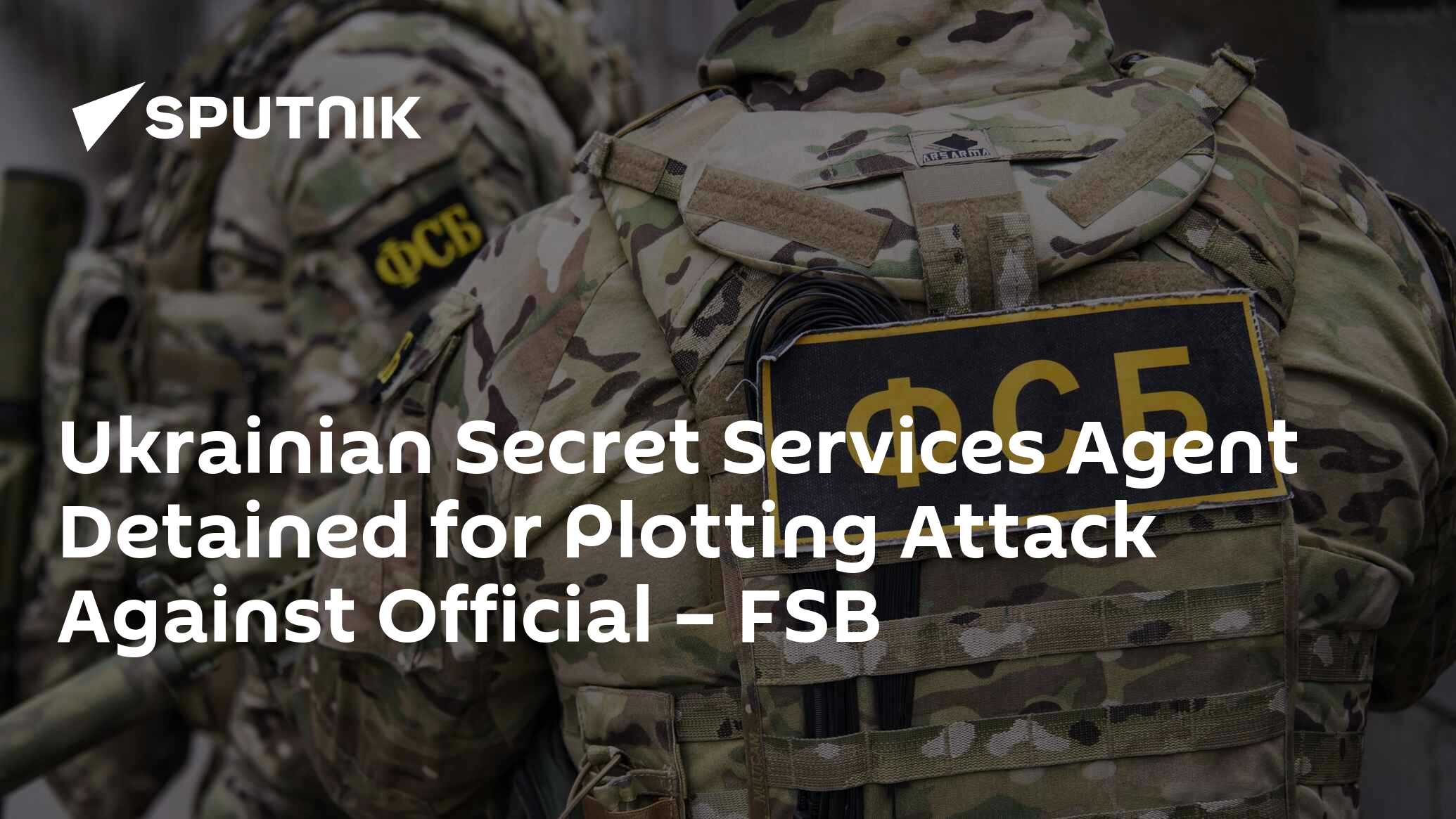 Ukrainian Secret Services Agent Detained for Plotting Attack Against ...