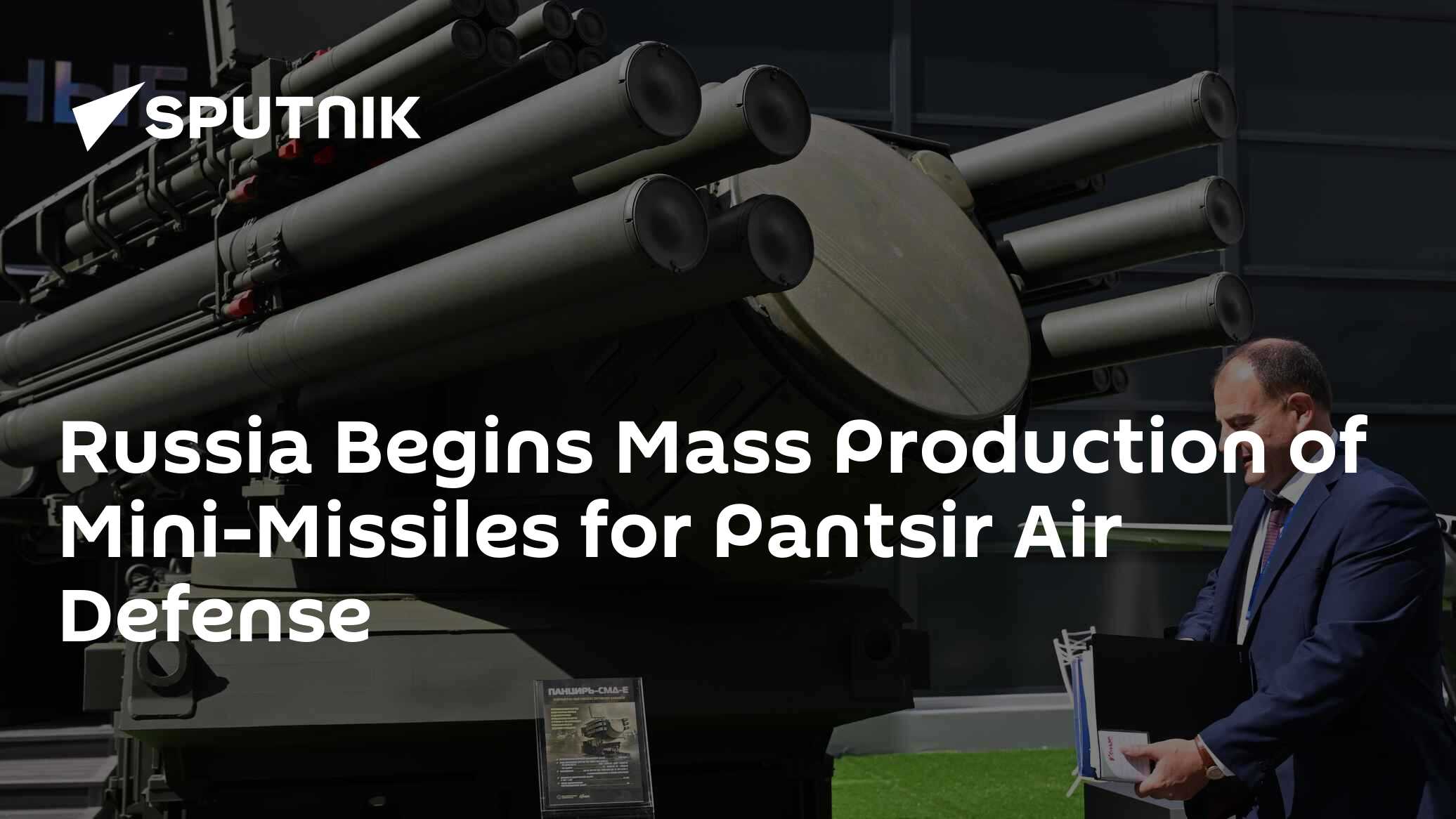Russia Begins Mass Production of Mini-Missiles for Pantsir Air Defense