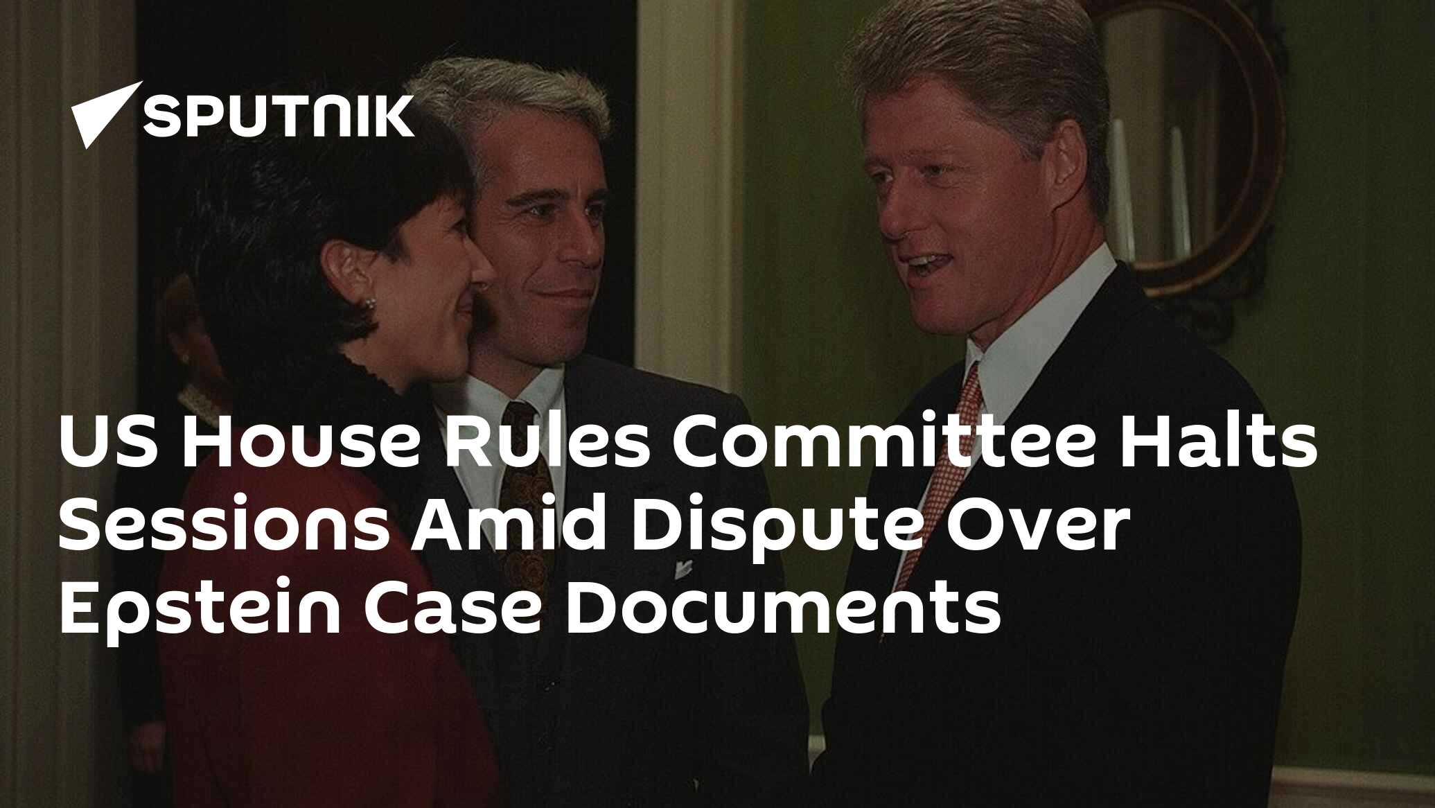 US House Rules Committee Halts Sessions Amid Dispute Over Epstein Case ...