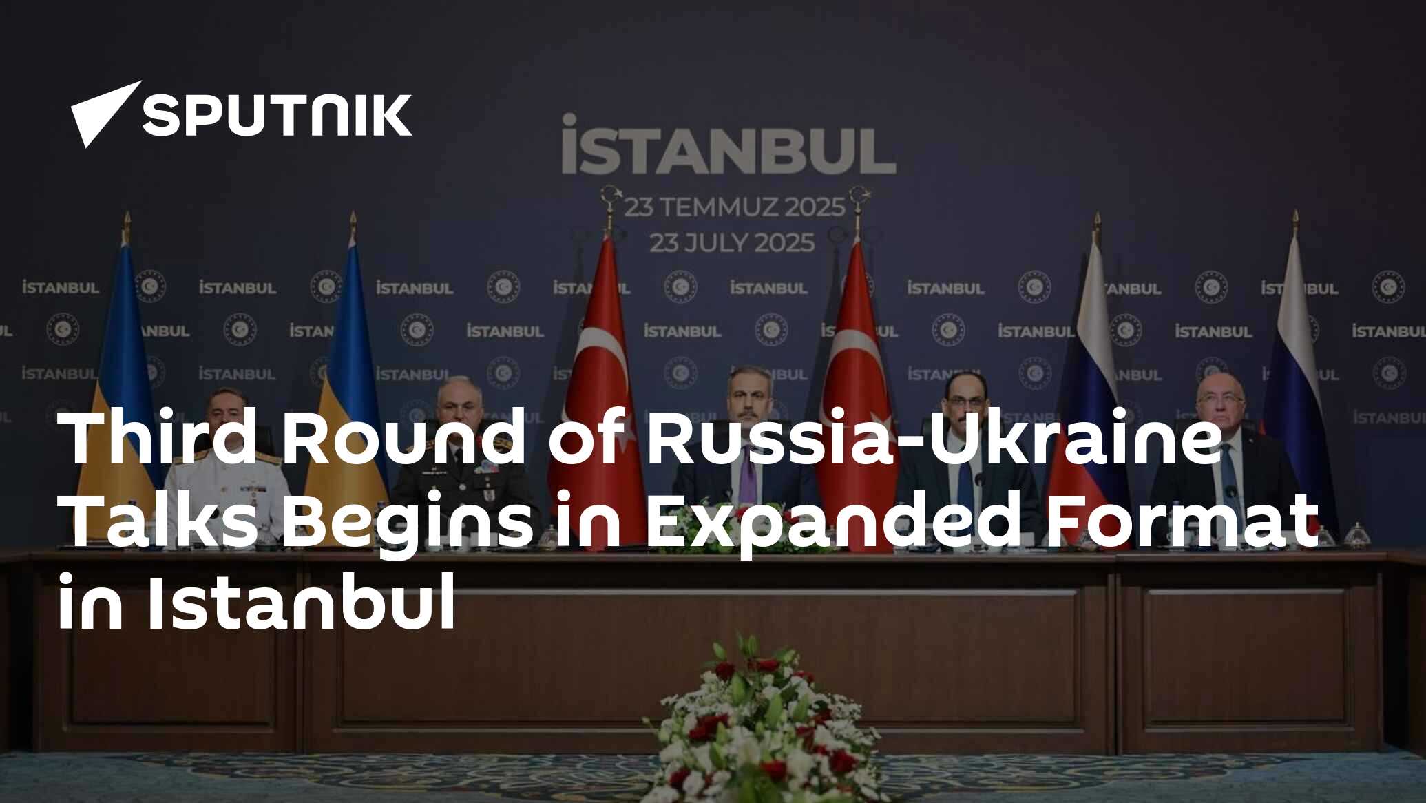Third Round of Russia-Ukraine Talks Begins in Expanded Format in ...