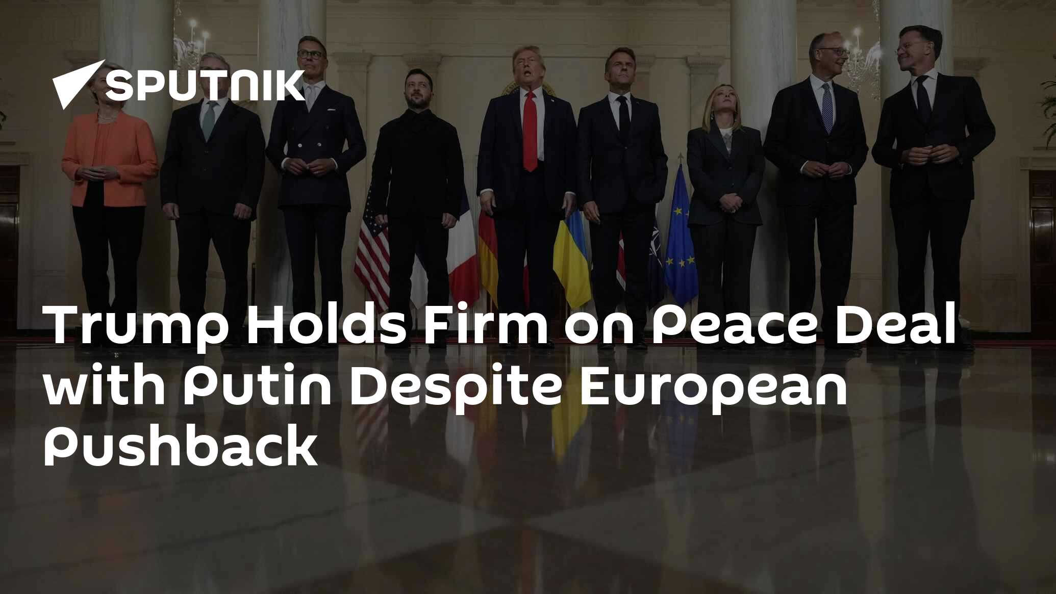 Trump Holds Firm Peace Deal with Putin Despite European Pushback - South Africa Today