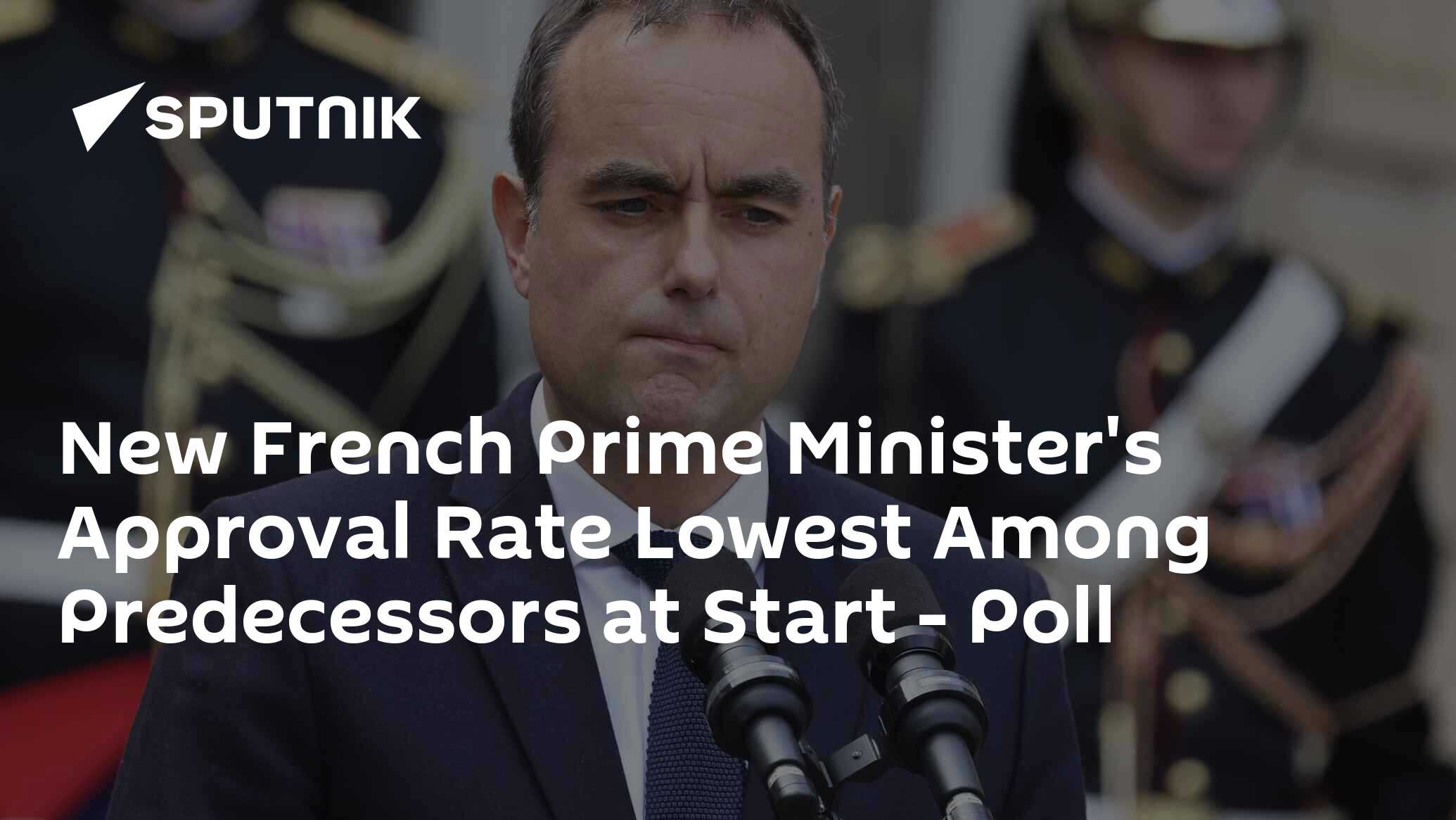 New French Prime Minister's Approval Rate Lowest Among Predecessors at ...