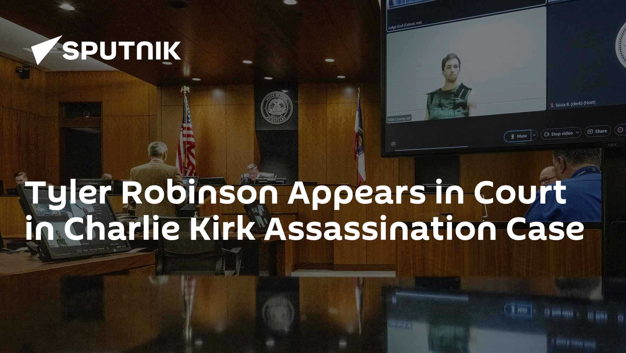 Tyler Robinson Appears in Court in Charlie Kirk Assassination Case
