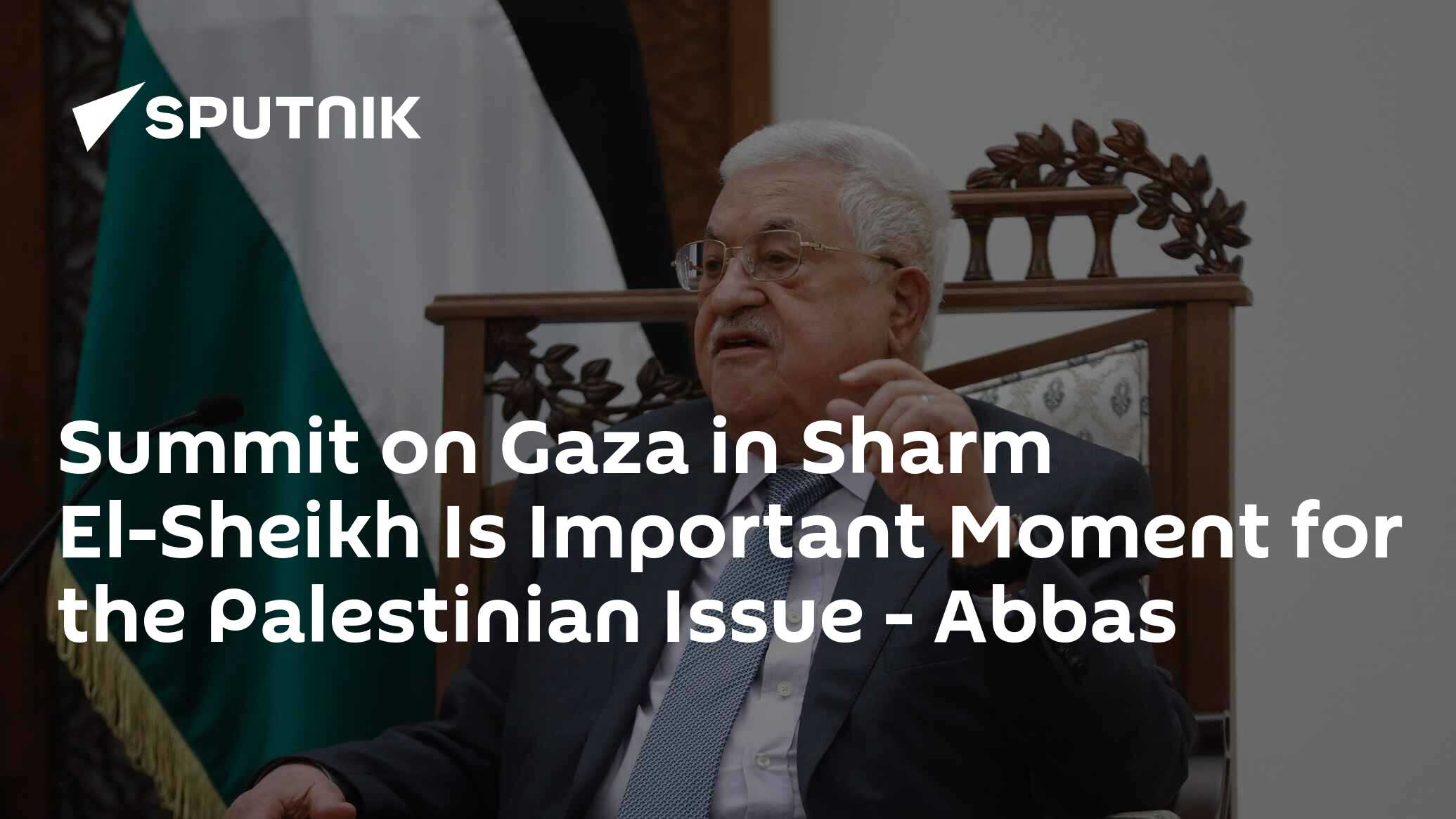Summit on Gaza in Sharm El-Sheikh Is Important Moment for the ...