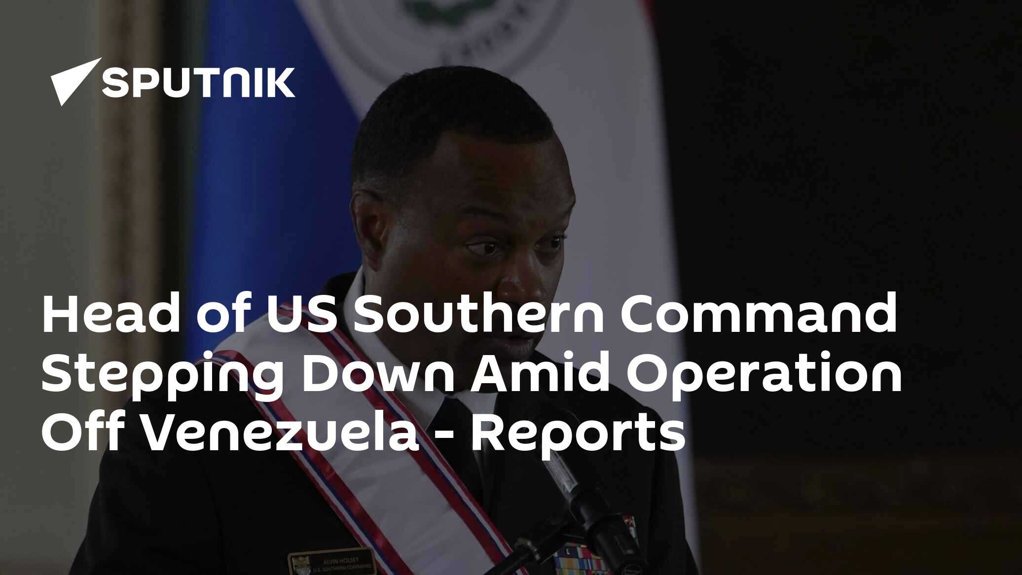 Head of US Southern Command Stepping Down Amid Operation Off Venezuela ...