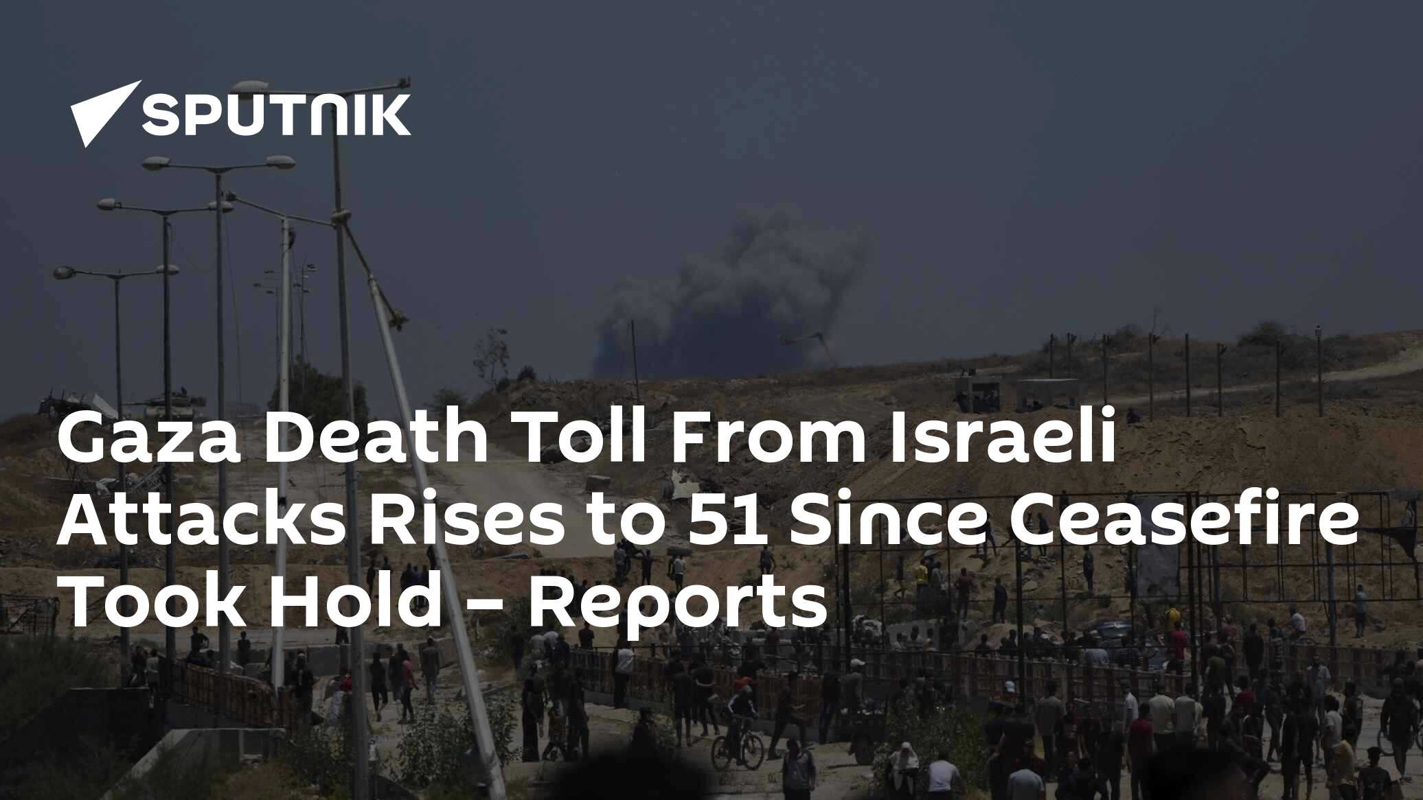 Gaza Death Toll From Israeli Attacks Rises to 51 Since Ceasefire Took ...