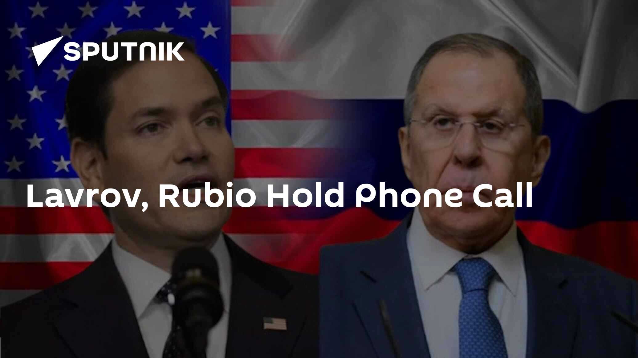 Lavrov, Rubio Hold Phone Call - 20.10.2025, Sputnik International
