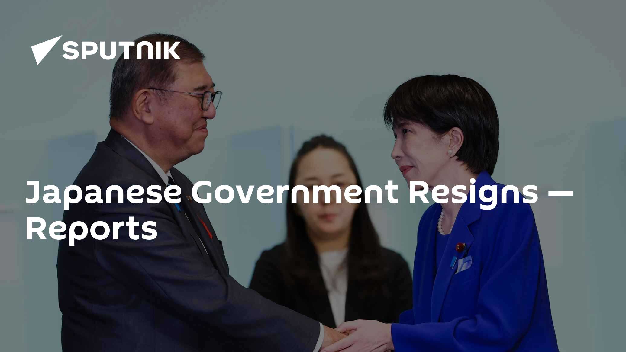 Japanese Government Resigns — Reports