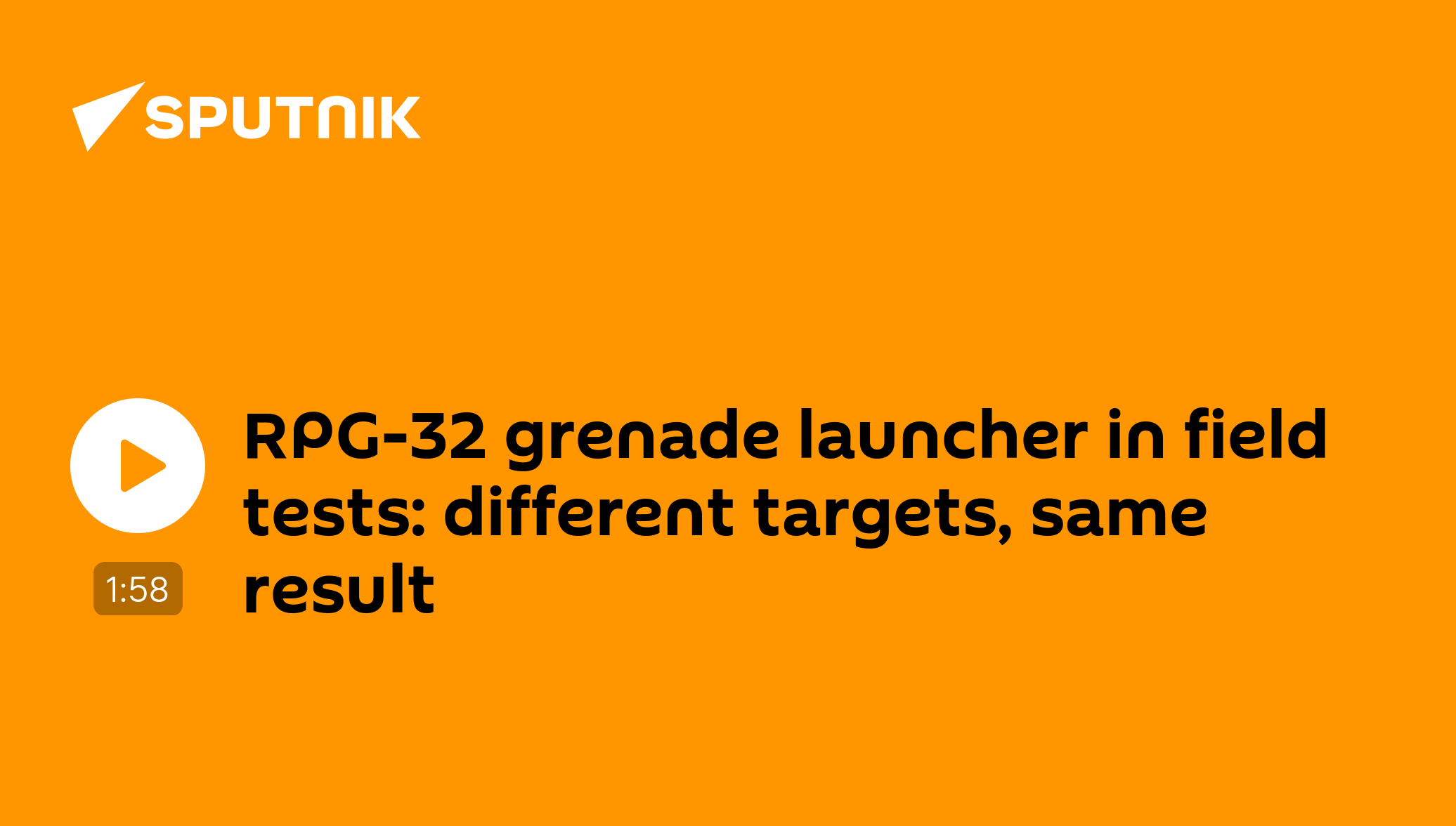 RPG-32 grenade launcher in field tests: different targets, same result ...