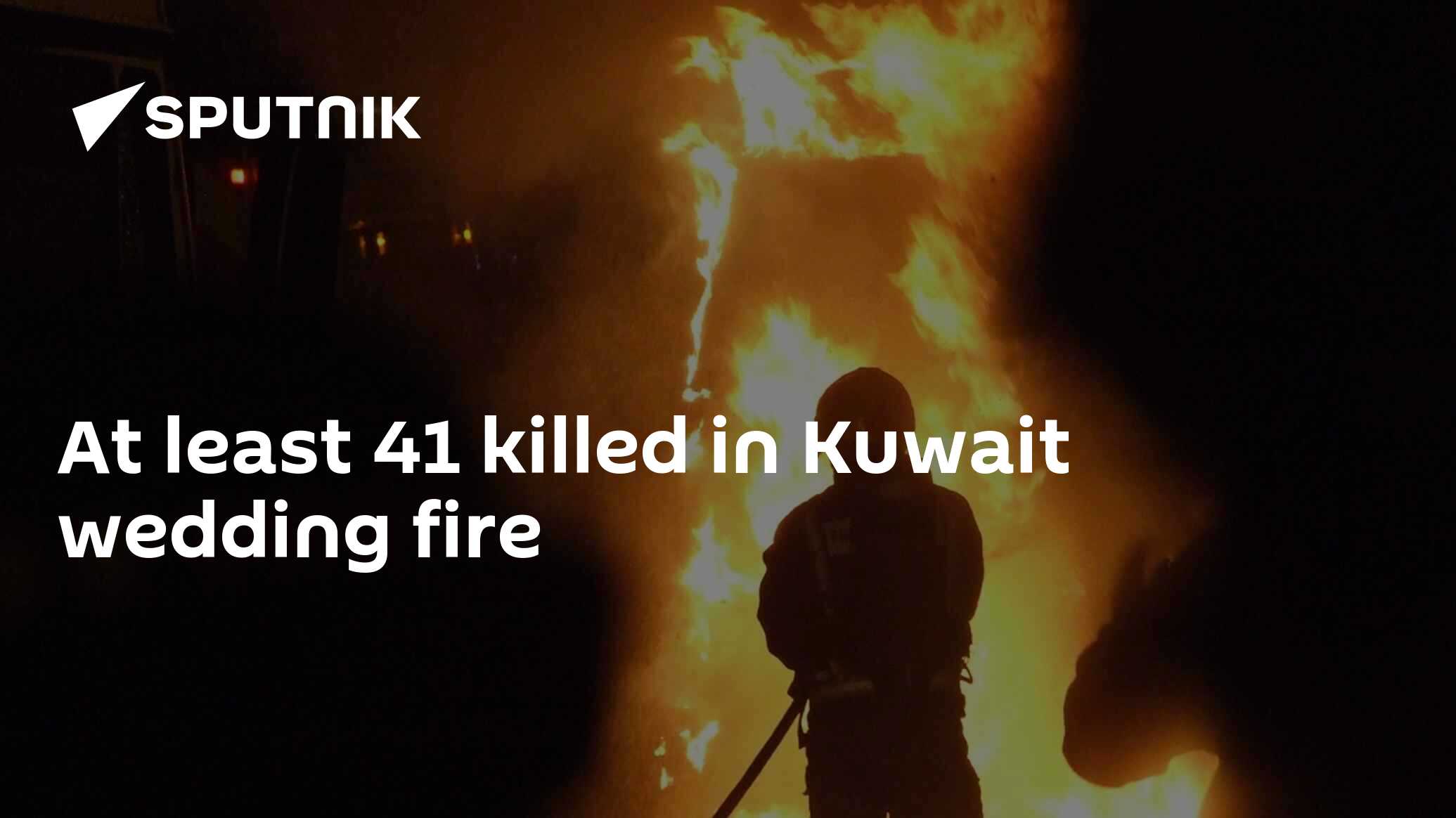 At least 41 killed in Kuwait wedding fire - 16.08.2009, Sputnik ...