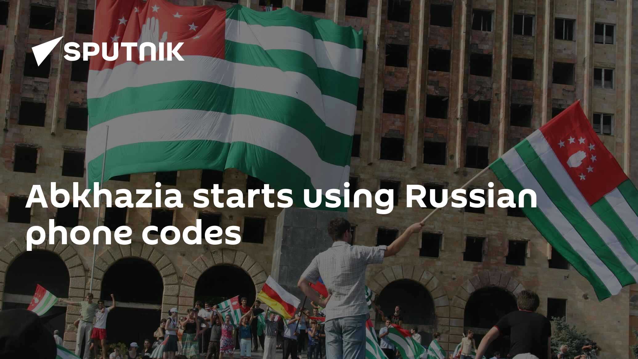 Abkhazia starts using Russian phone codes - 14.11.2009, Sputnik ...